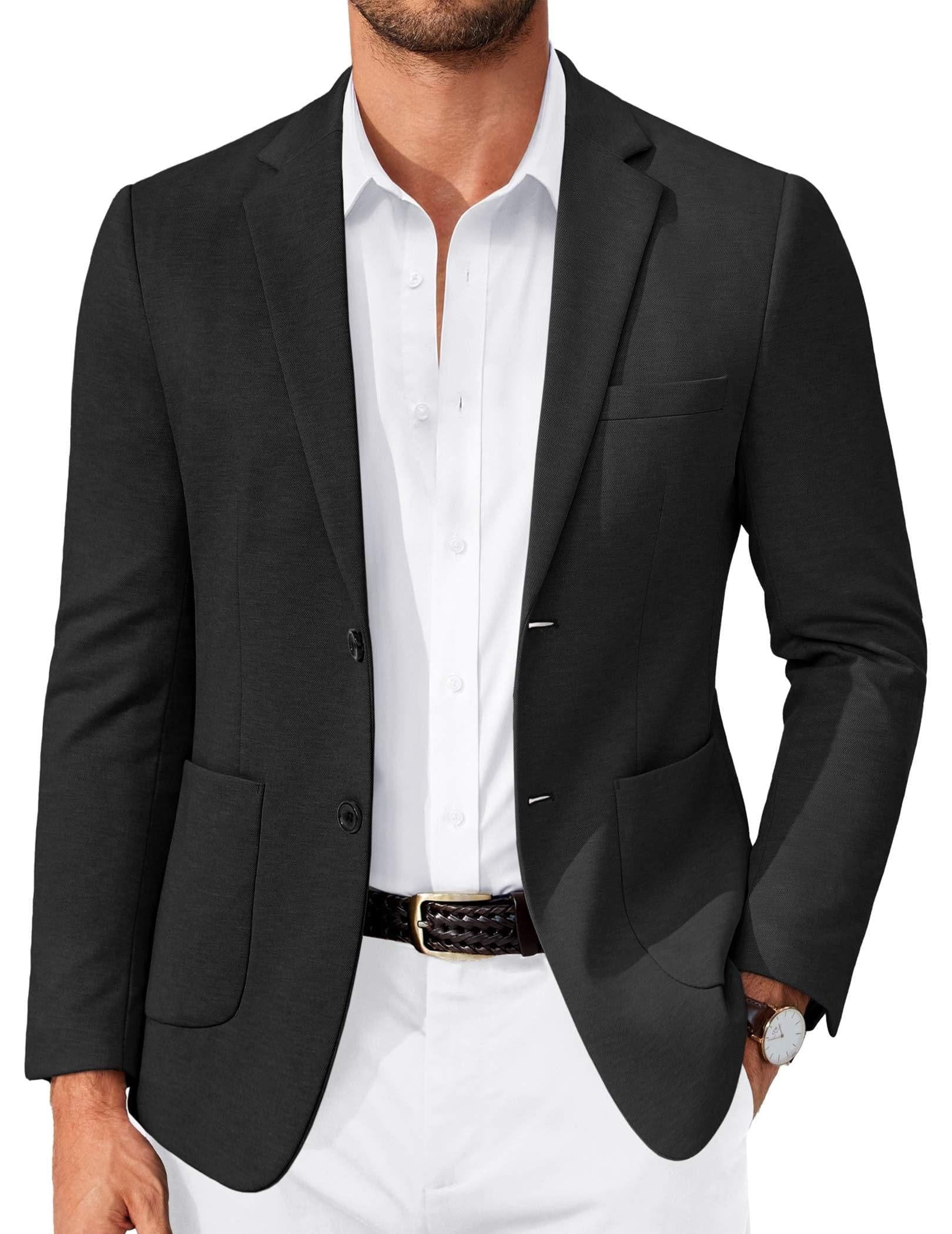 COOFANDY Blazer for Men Casual Lightweight Sport Coats Slim Fit Stretch ...