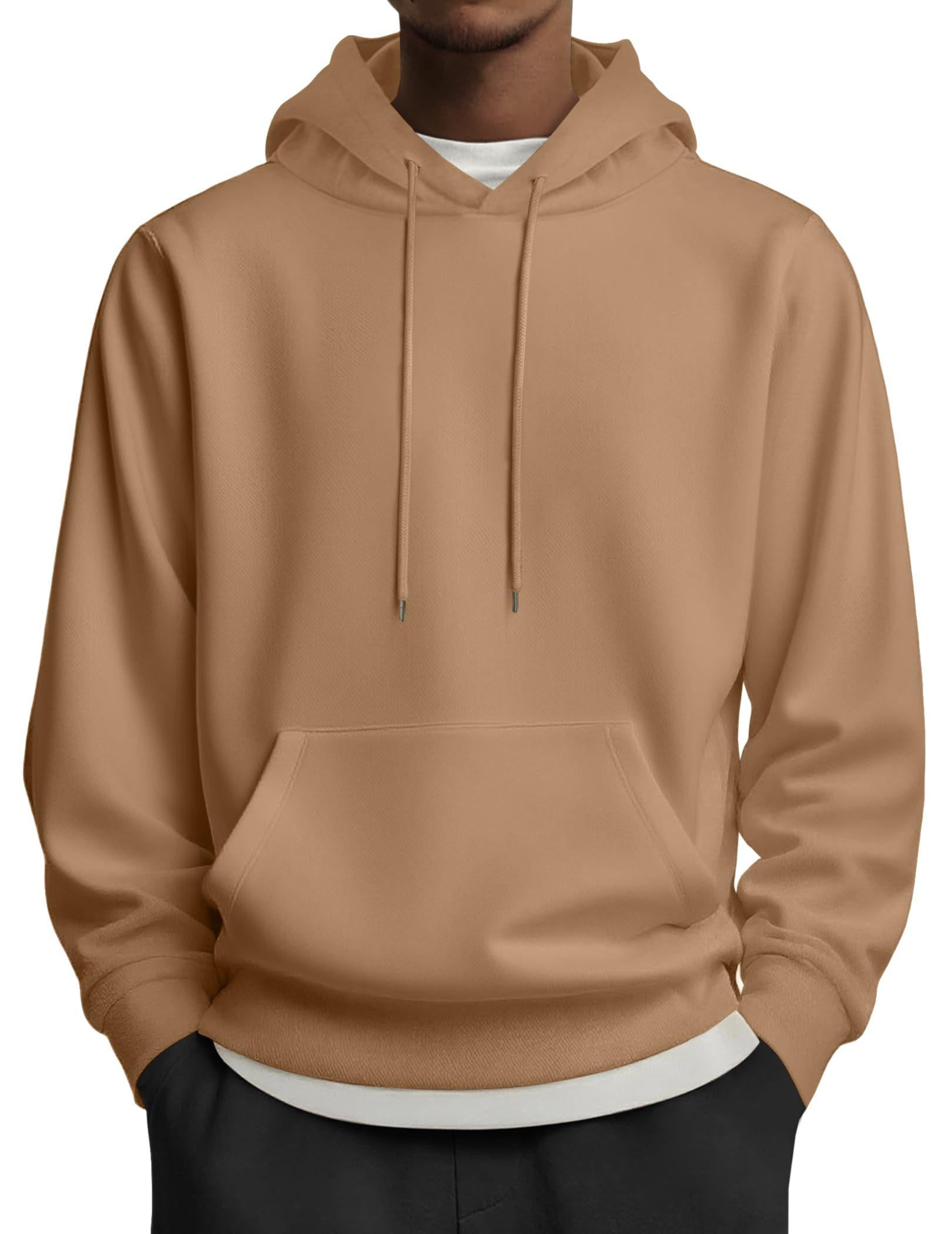 COOFANDY Men's Pullover Drawstring Kanga Pocket, Sweatshirts & Hoodies ...