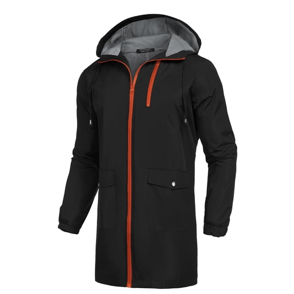 COOFANDY Men's Waterproof Outdoor Jackets Lightweight Rain Jackets ...