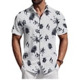 COOFANDY Mens Casual Business Shirts Button Up Slim Fit Short Sleeve ...