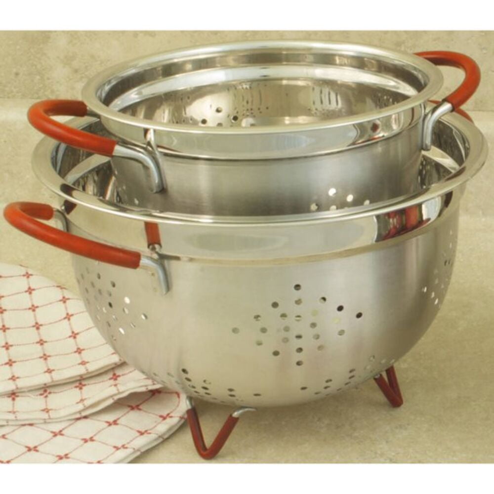 COOK PRO Colander with Red Handle - Walmart.com