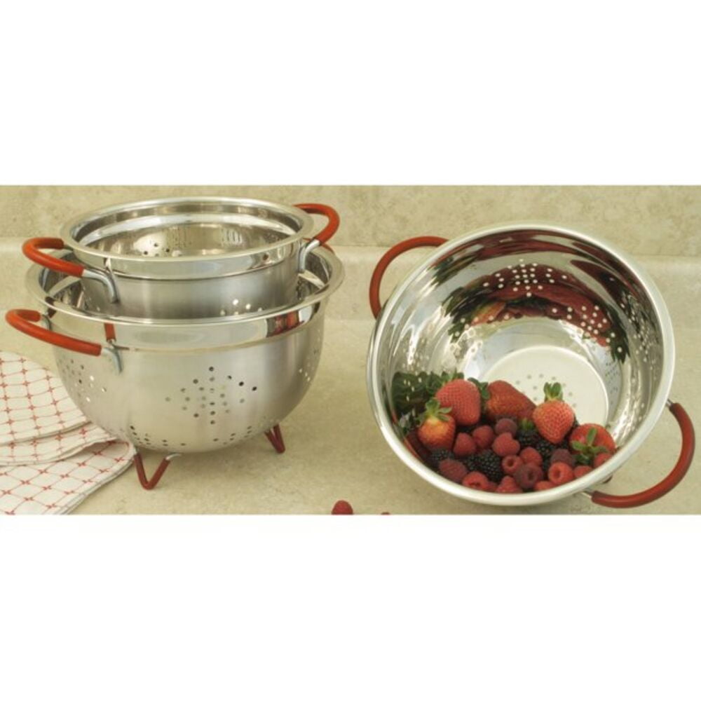 COOK PRO Colander with Red Handle - Walmart.com