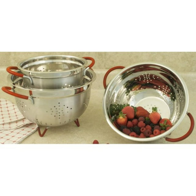 COOK PRO Colander with Red Handle - Walmart.com