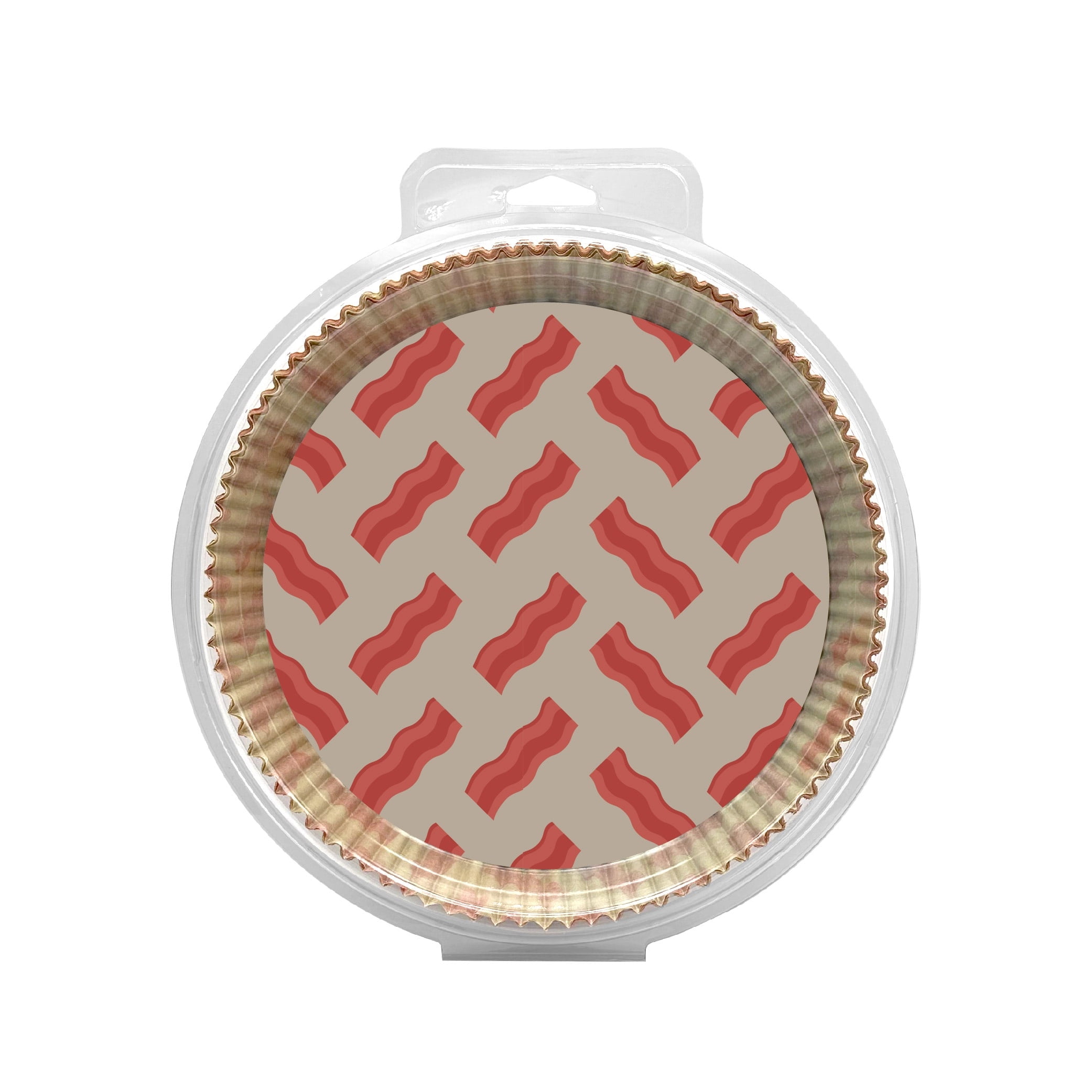 COOK SAVVY 50 Piece BACON PATTERN Round Air Fryer Liners, For Frying ...