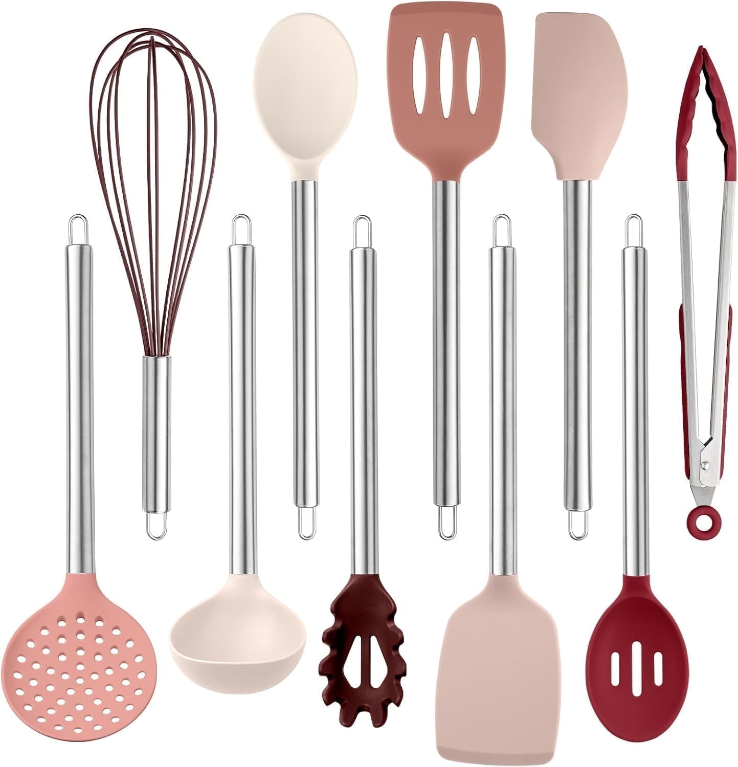 COOK WITH COLOR 10-Pc Cooking Utensils Set Kitchen Gadgets & Essentials ...
