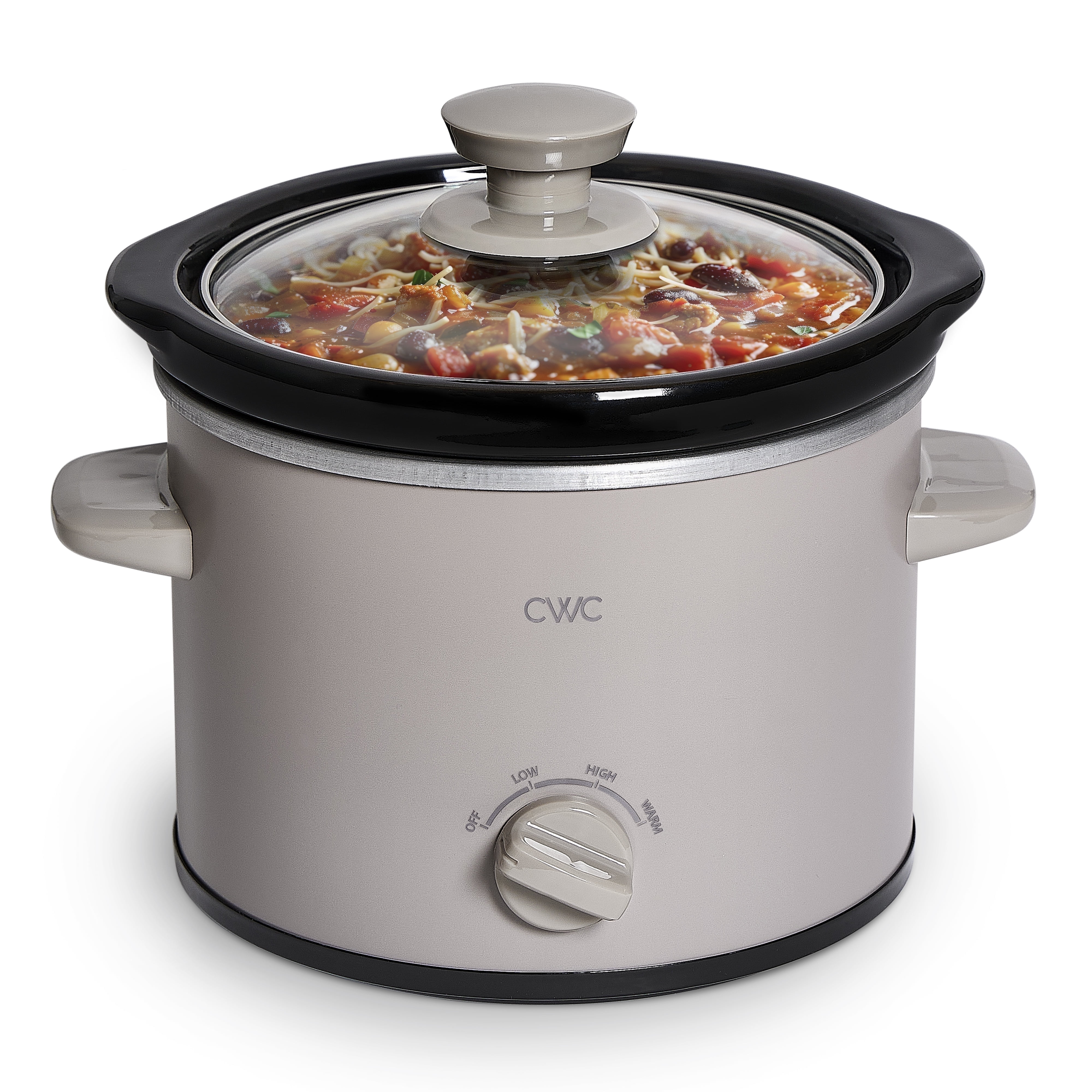 COOK WITH COLOR Slow Cooker, Crock Pot, 2-Quart Removable Stoneware ...