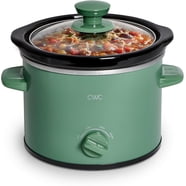 Beautiful 2 qt Slow Cooker Set, 2-Pack, White Icing and Merlot by Drew ...