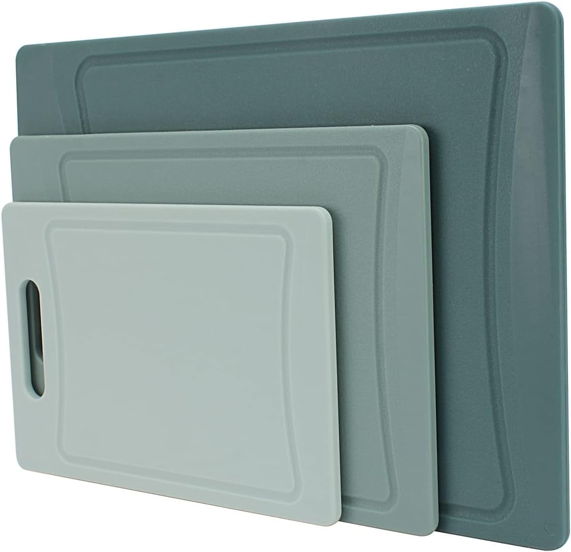 COOK WITH COLOR 3-Piece Cutting Board Set, Non-slip Chopping Board ...
