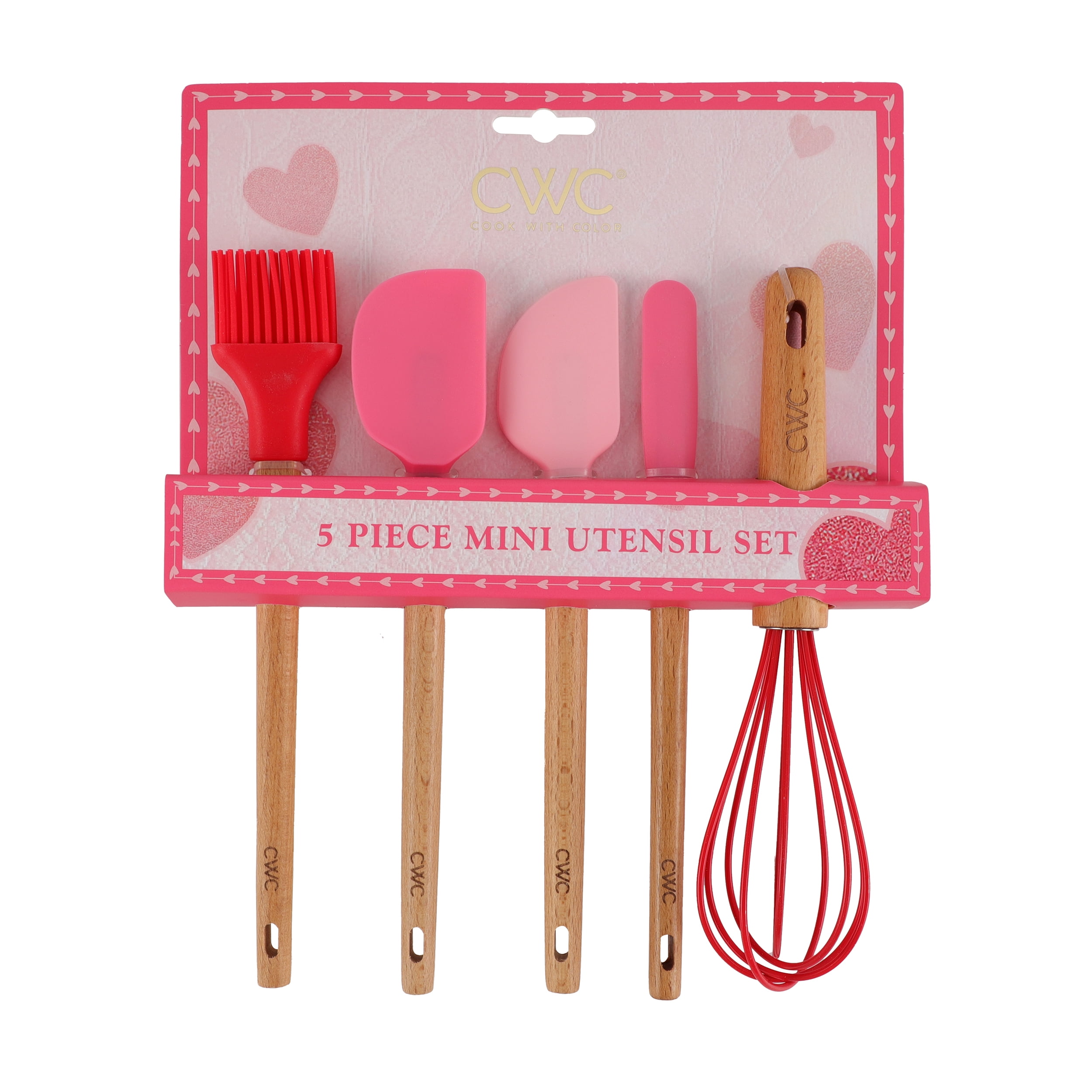 COOK WITH COLOR 5PC MINI UTENSIL SET - Walmart.com