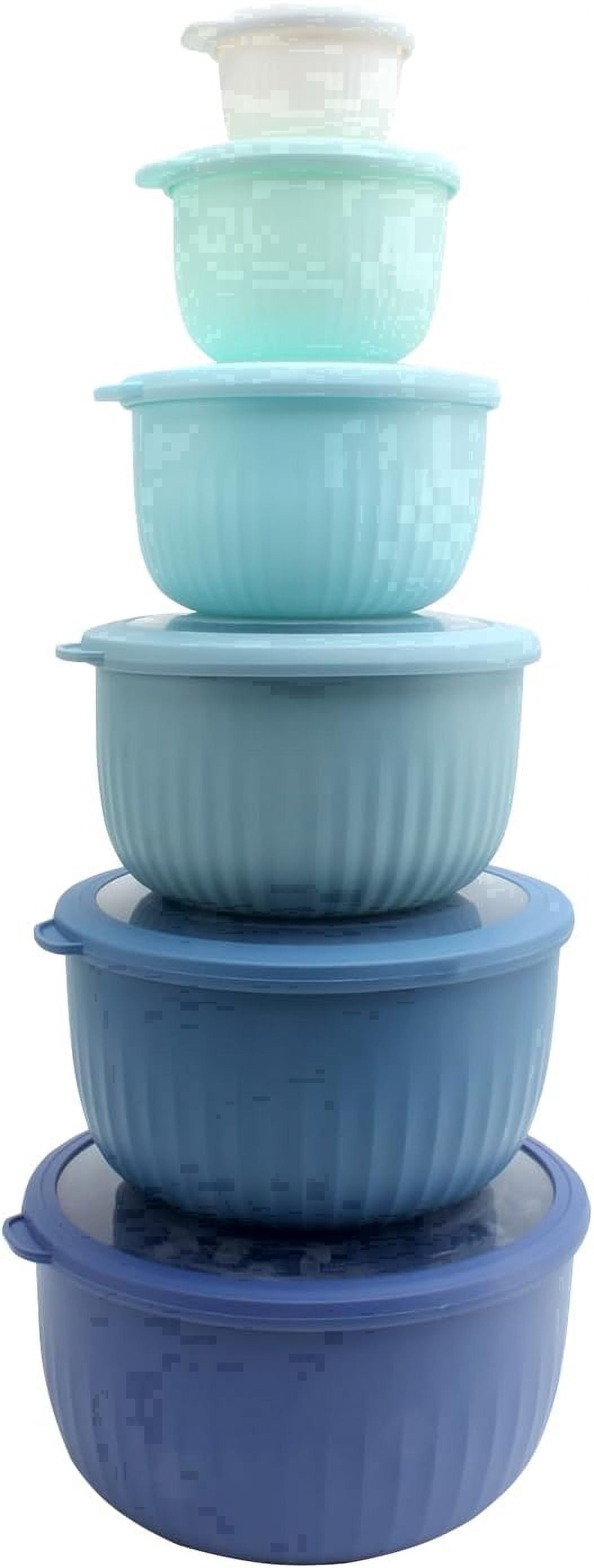 COOK WITH COLOR, Meal Prep Containers, 12 pcs, Blue Deep - Walmart.com