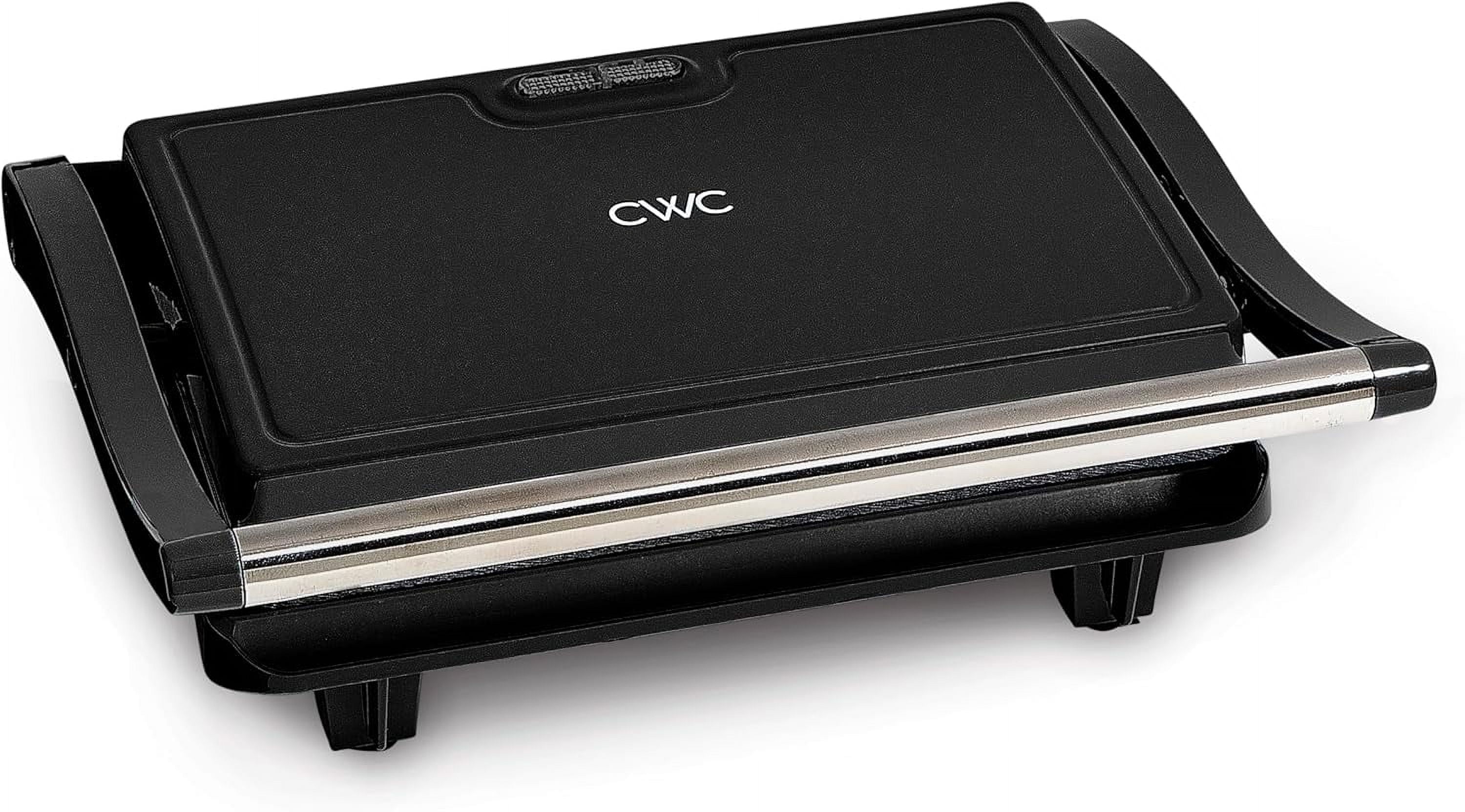 COOK WITH COLOR Panini Maker 2-Slice Panini Press Electric Grill, 760 ...