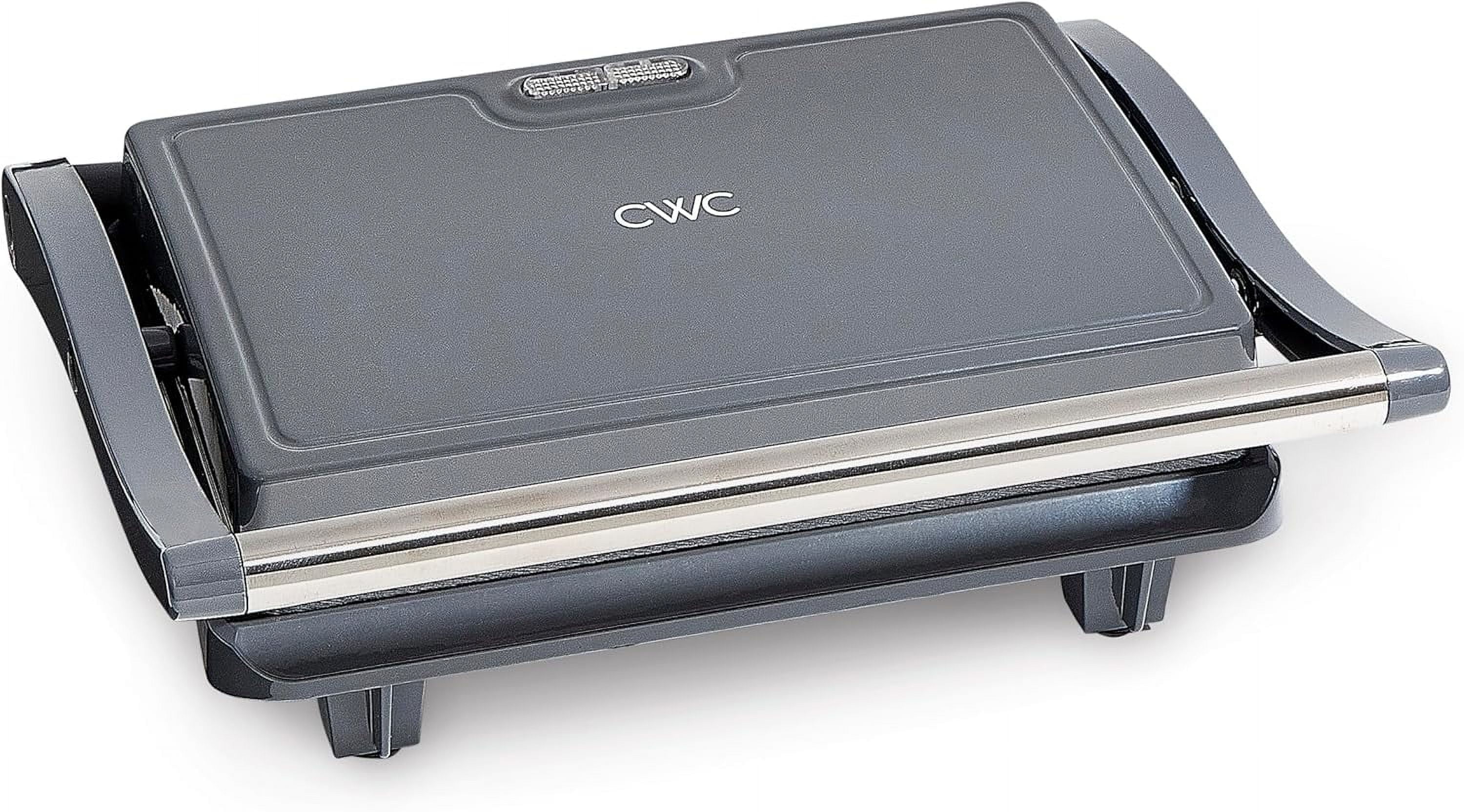 COOK WITH COLOR Panini Maker 2-Slice Panini Press Electric Grill, 760 ...