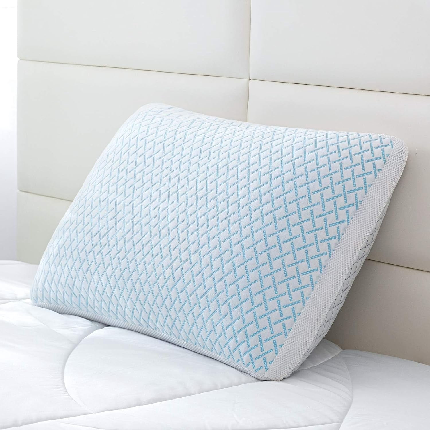 COOKCOK Shredded Memory Foam Cooling Soft Pillow King Size, Adjustable ...