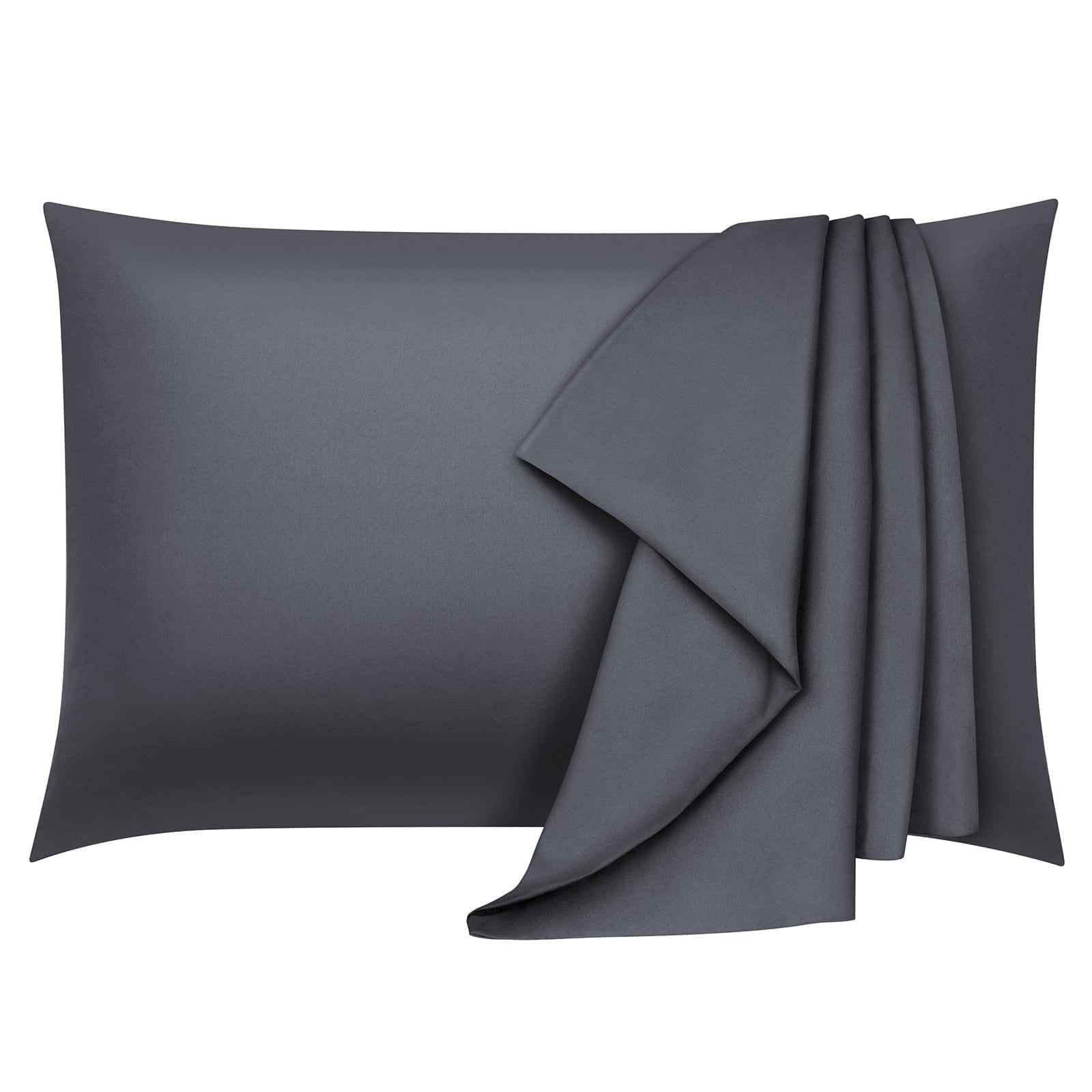 COOKEY King Pillow Cases Set of 2,Super Soft Brushed Microfiber ...