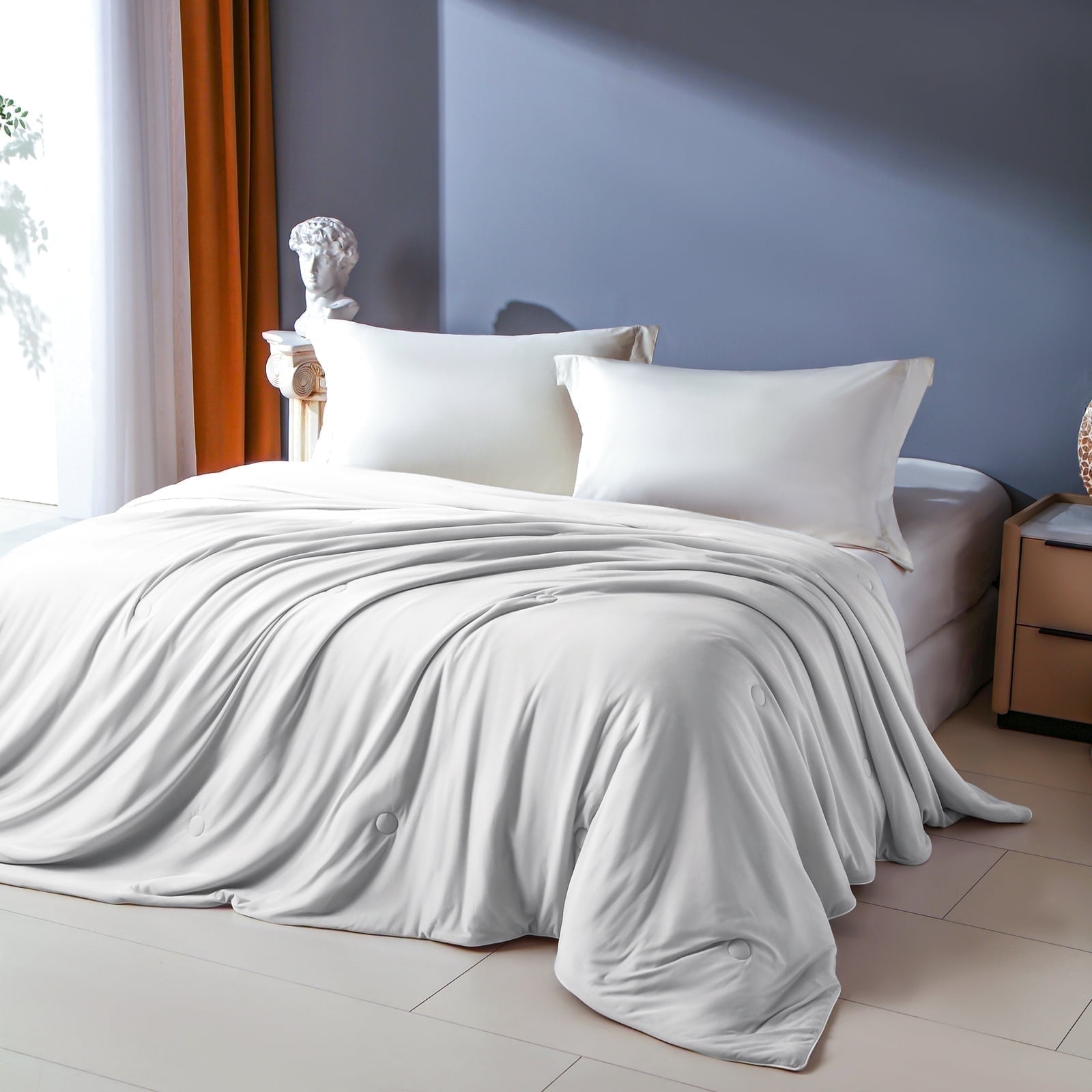COOKEY Cooling Comforter Twin Size,Summer Cooling Blankets for Hot ...