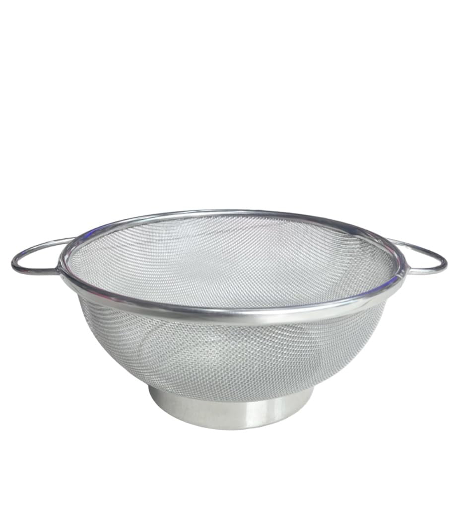 COOKWARE PARADISE Stainless Steel Wire Mesh Filter Colander Mesh Basket ...