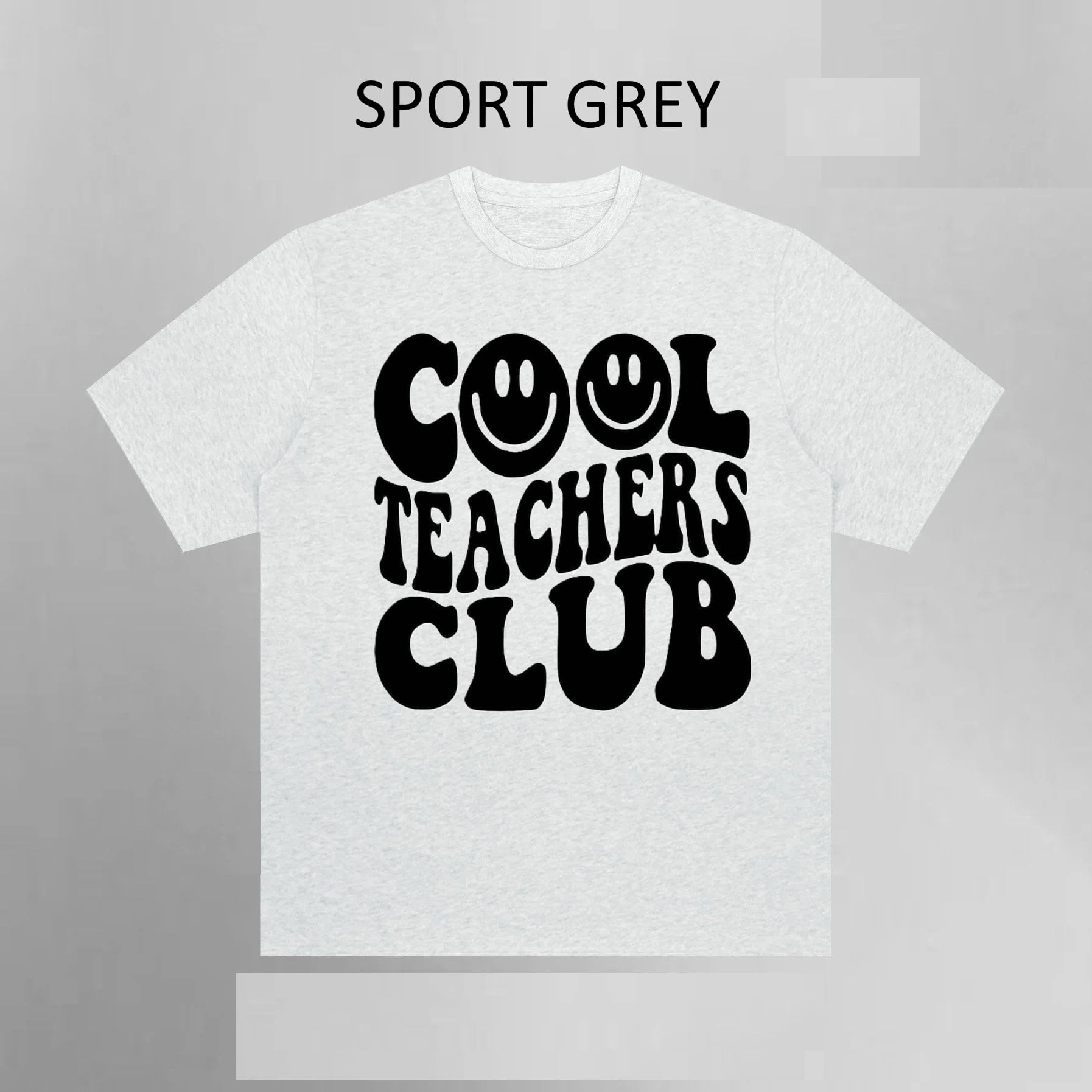 COOL TEACHERS CLUB, First Day Of School Back To School SHIRT SPORT GREY - Walmart.com