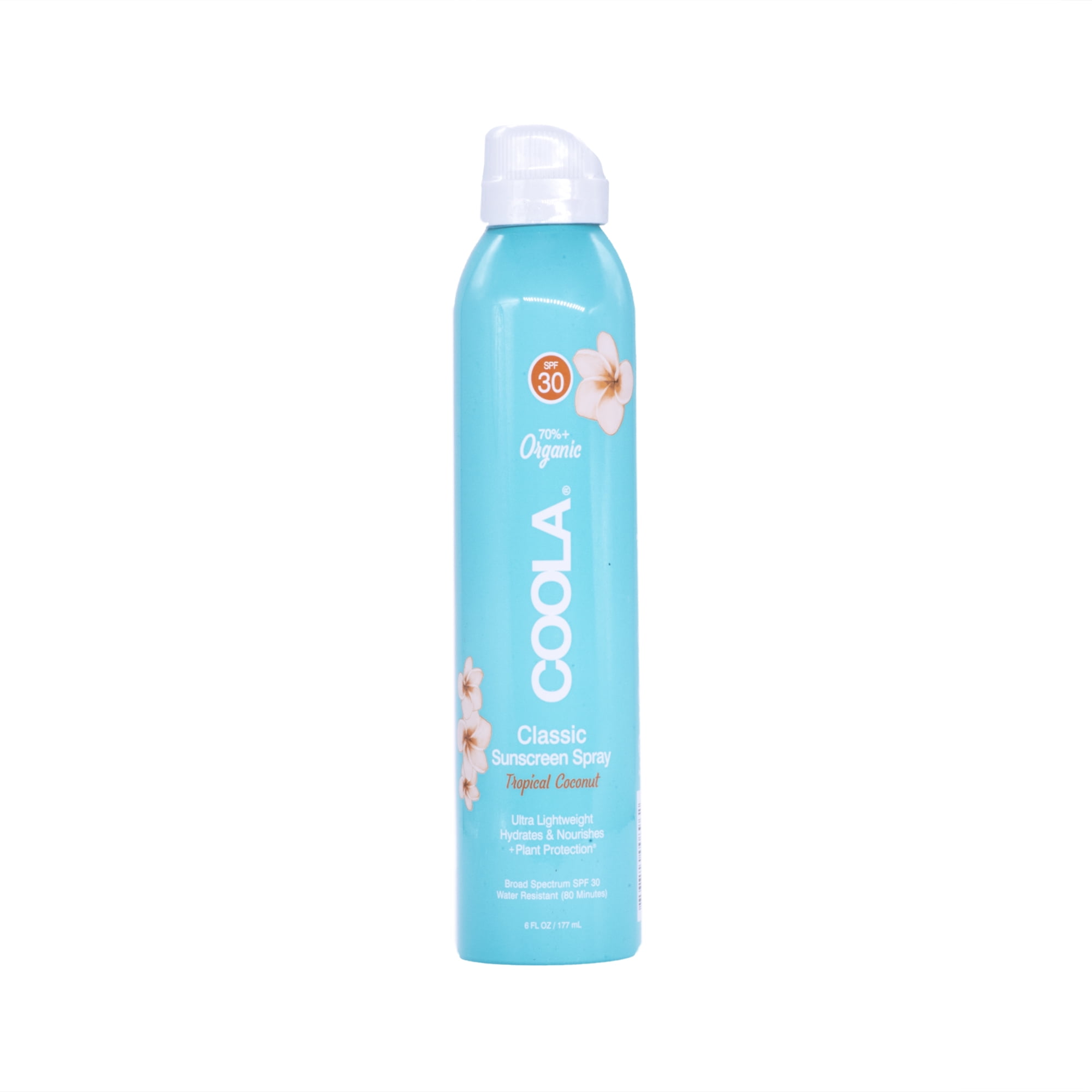 COOLA Classic Sunblock Aerosol, Tropical Coconut Scented Sunscreen ...