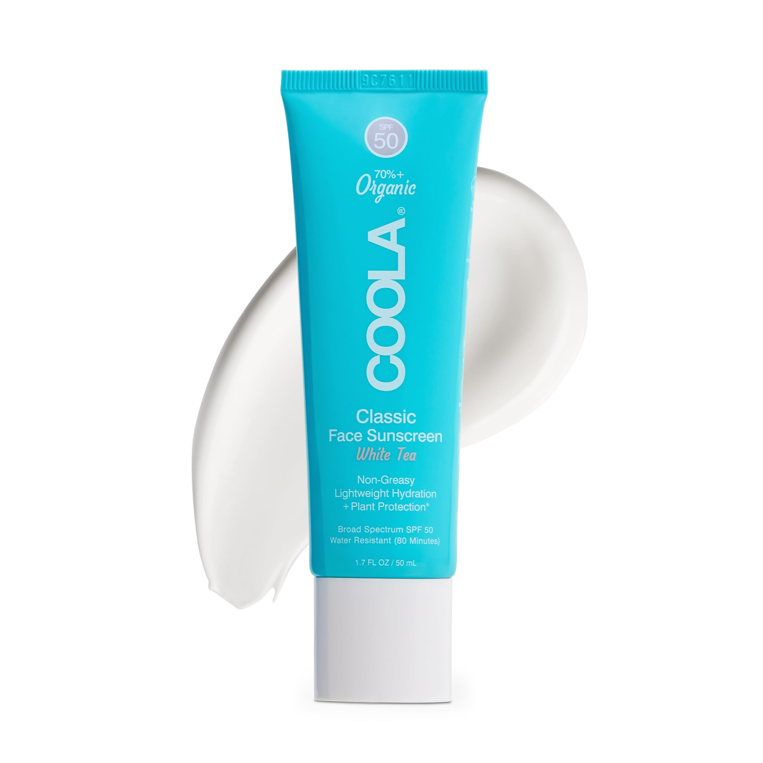 COOLA Organic Face Sunscreen HMF23 SPF 50 Sunblock Lotion ...