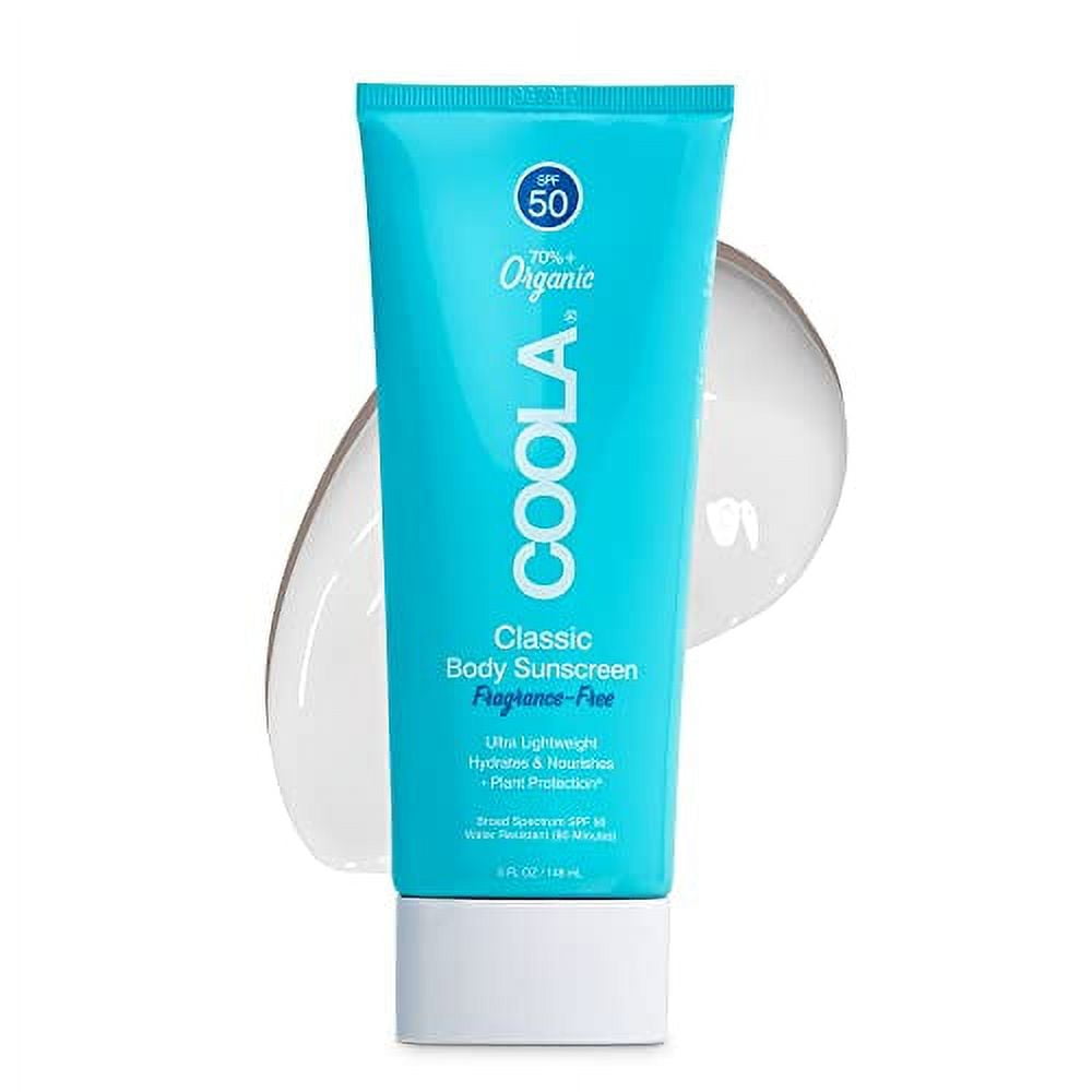 COOLA Organic Sunscreen SPF 50 Sunblock Body Lotion, Dermatologist ...