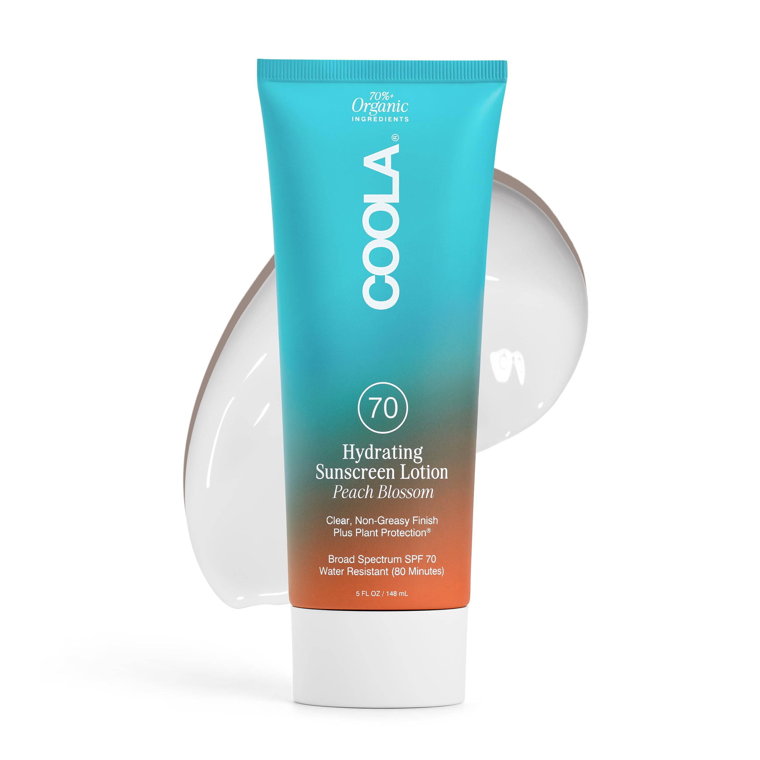 COOLA Organic Sunscreen SPF VTF5 70 Sunblock Body Lotion, Dermatologist ...