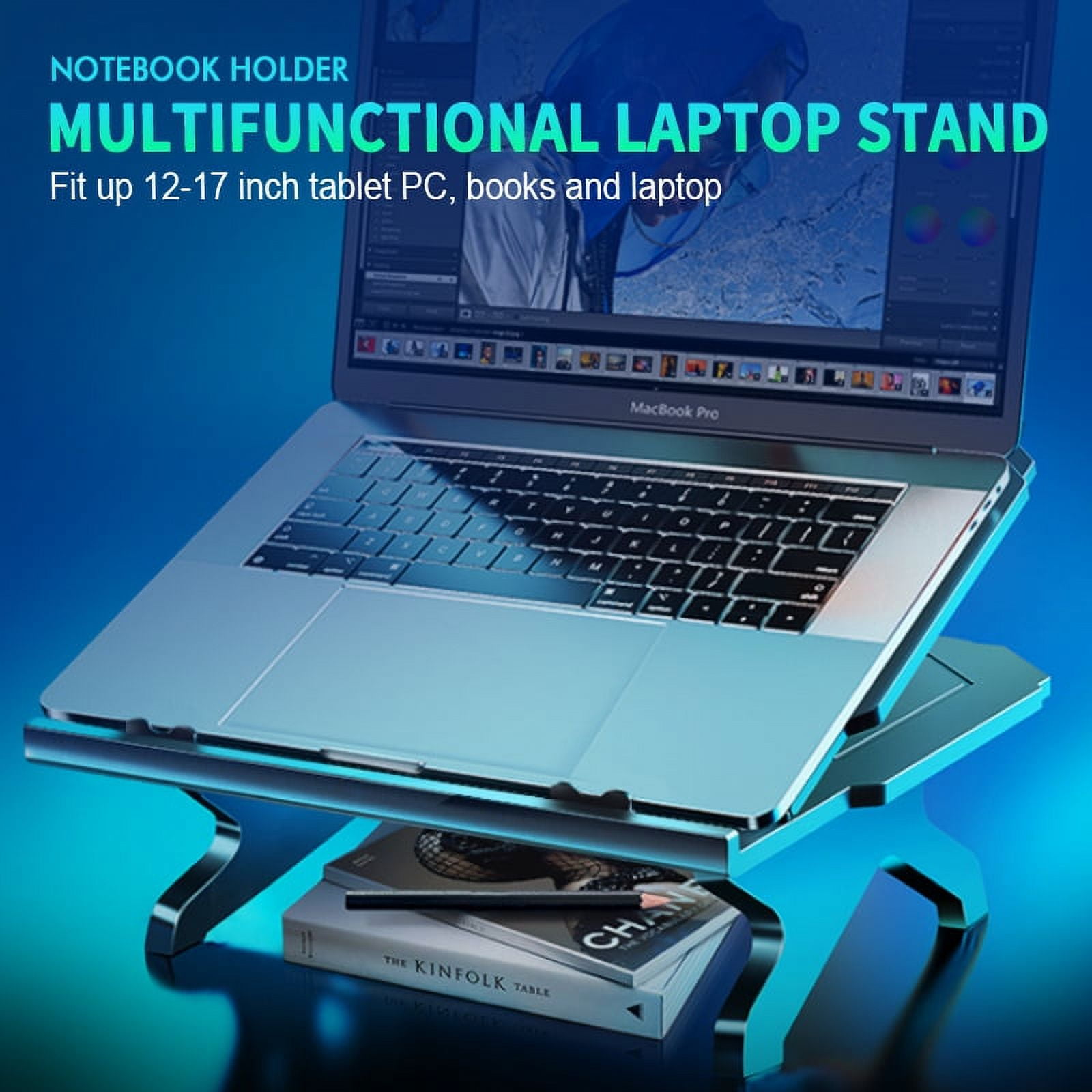 COOLCOLD laptop stand adjustable height plastic foldable desktop ...