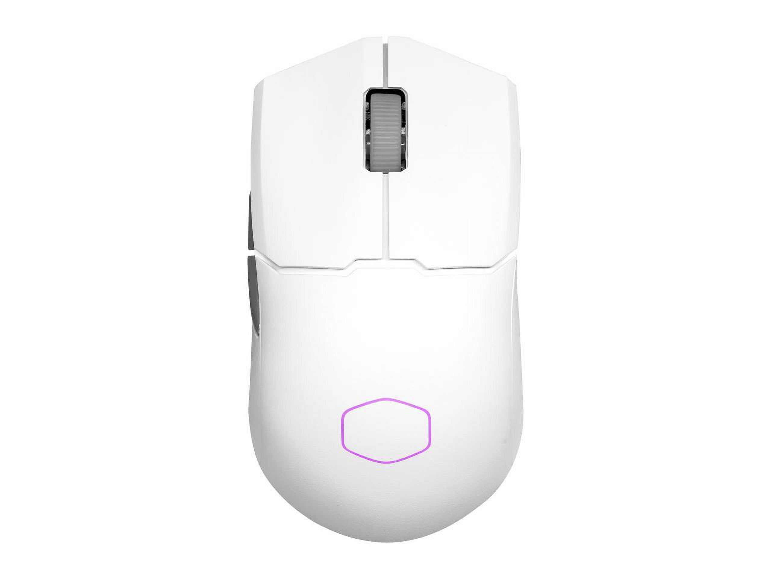 COOLER MASTER MM712 Matte White Matte White 6 Buttons 1 x Wheel USB ...