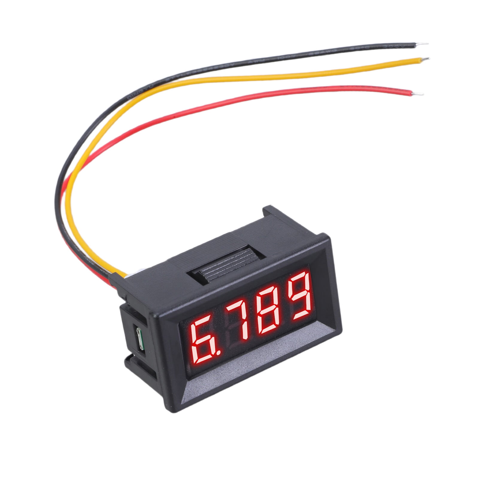 COOLHOOD 0.36Inch LED Display Digital Voltmeter 3 Wire 4 Digit Voltages ...