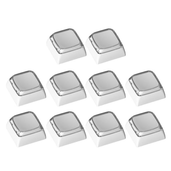 COOLHOOD 10Keys PC Keycap XDA Profile 1U Not Engraving Blanks Cover ...