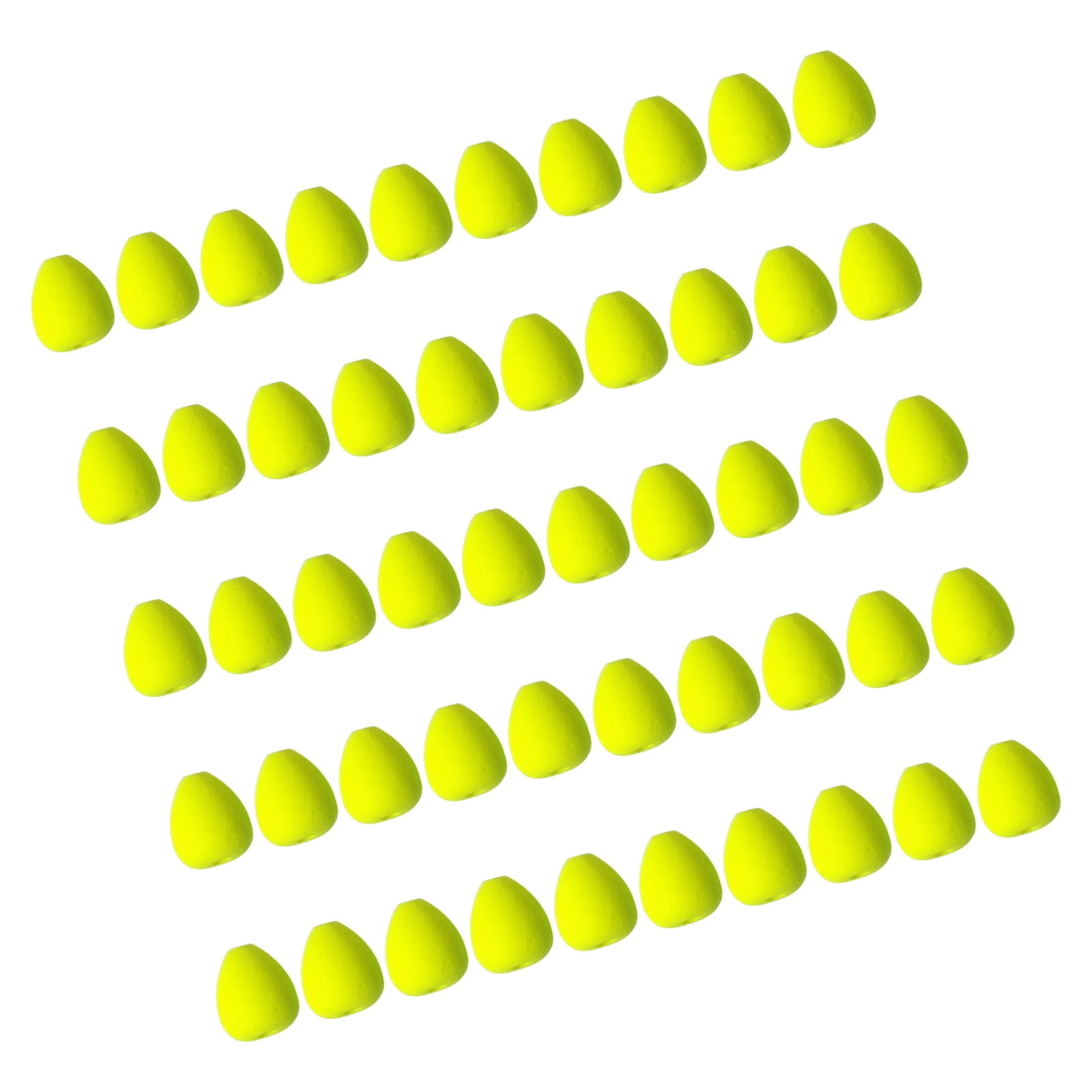 COOLHOOD 10pcs/50pcs Foam Floats Oval Fly Fishing Indicators Pompano ...