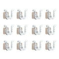 COOLHOOD 12pcs Slipper Rack Wall Mounted Shoe Storage Bathroom Drying ...