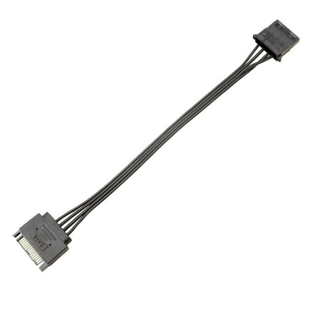 COOLHOOD 15Pin Male to 2/1 4Pin Female Power Extension Cable Hard ...