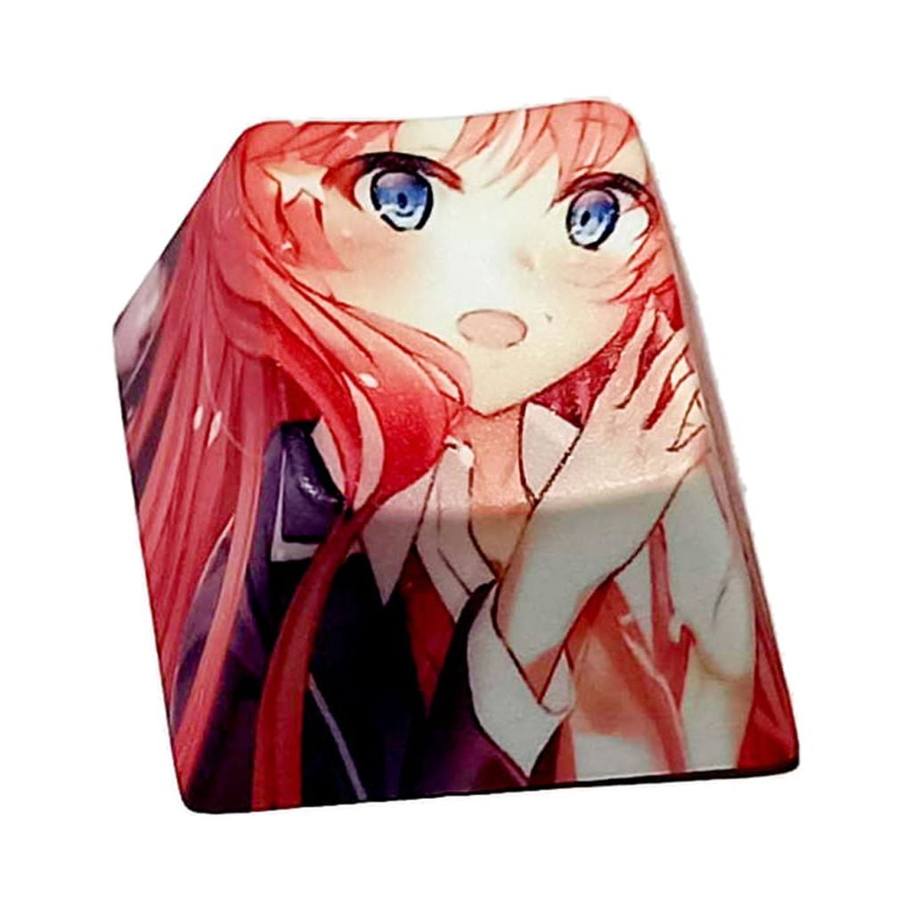 COOLHOOD 1PC Keycap Dye Sublimation Profile Keycaps Height Anime Keycap ...