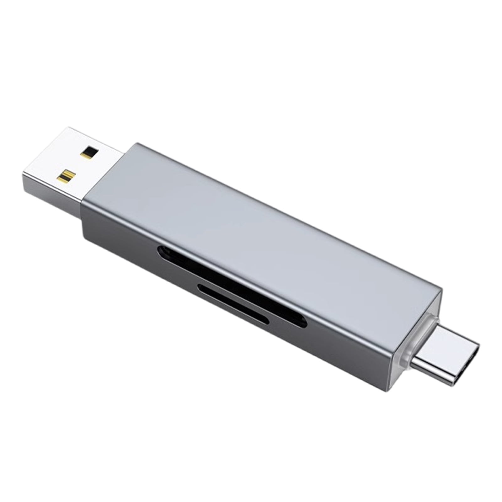 COOLHOOD 2 In 1 USB C Type To USB C Type Memory Card Reader Adapter for ...