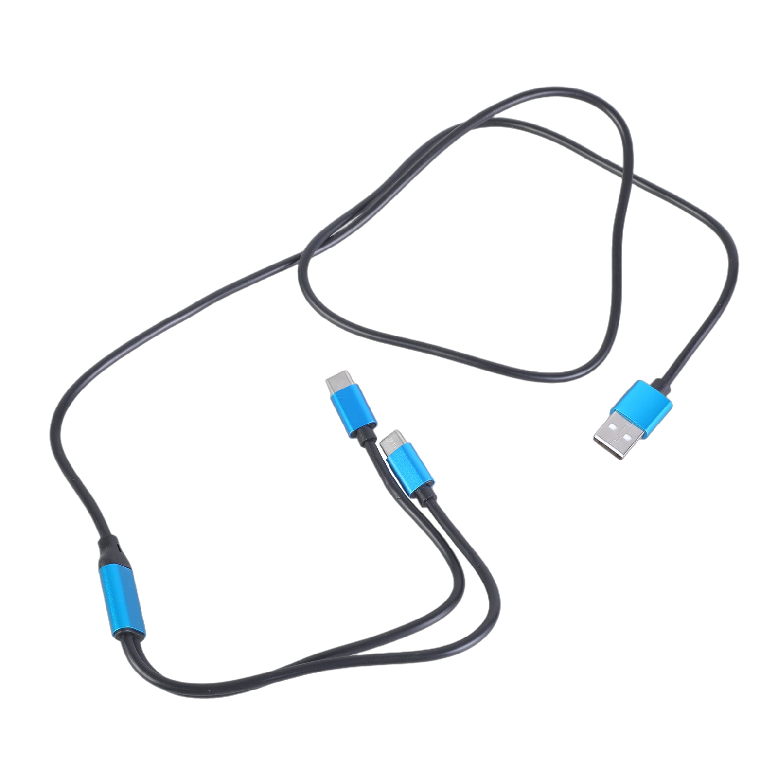 COOLHOOD 2 In 1 USB to Two USB C Splitter Cable USB A To Type C And ...