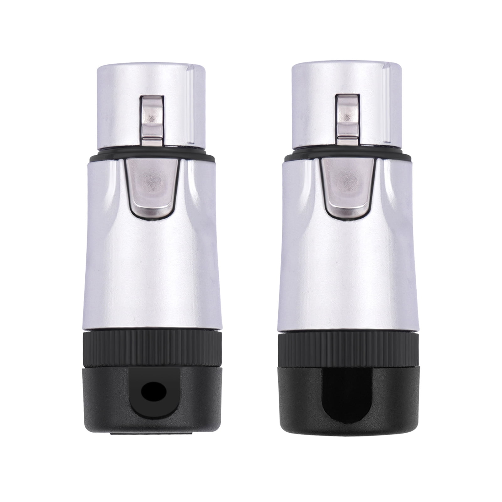 COOLHOOD 2PCS Gold Plated 3Pin Mic Solder Connectors for Microphone ...