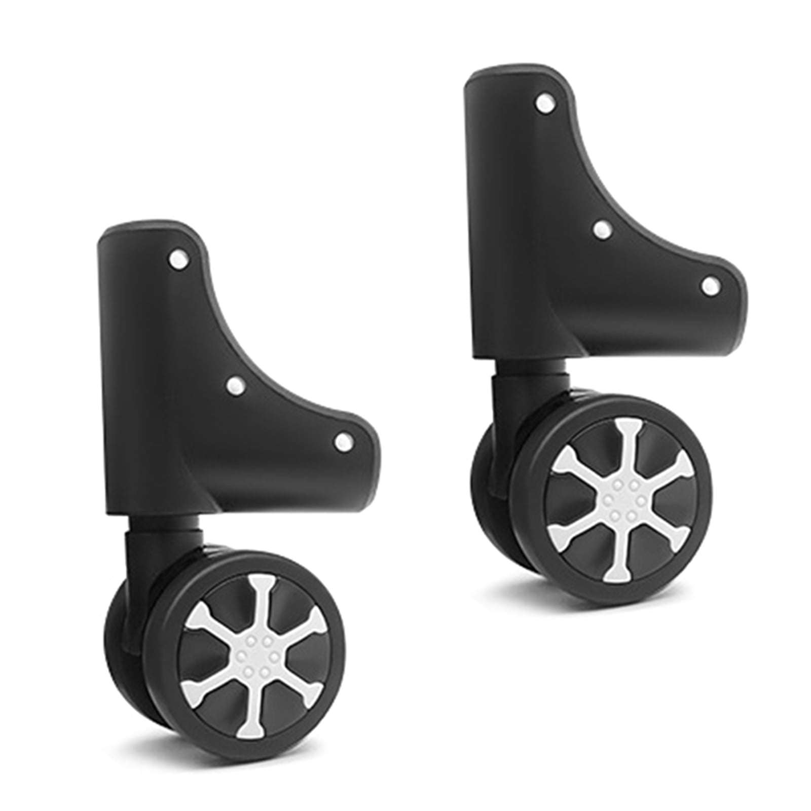 COOLHOOD 2Pcs Trolley Casters Replacement Heavy Duty Roller Wheel for ...