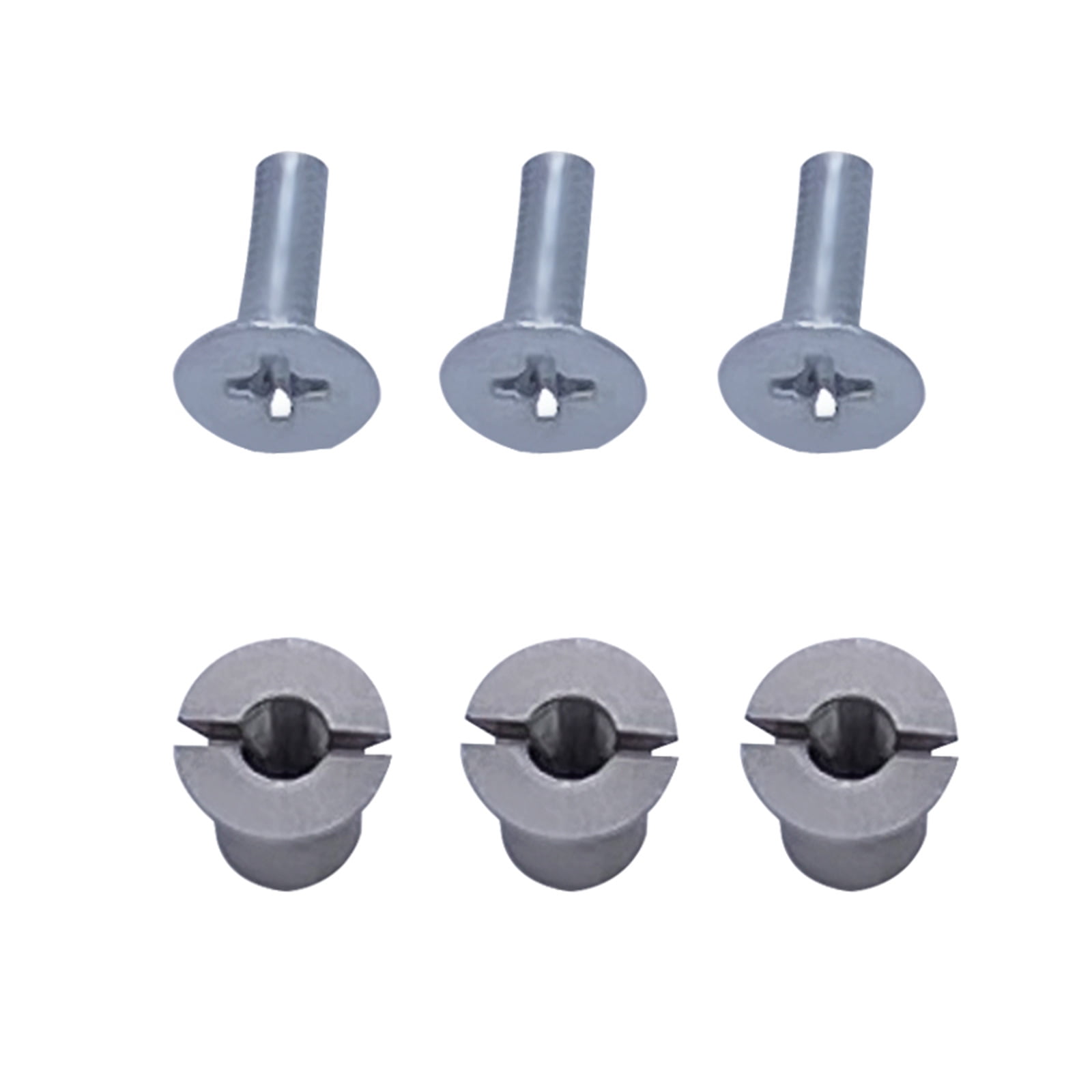 COOLHOOD 3Pairs Screws for Speakers Open Reel Tape Screws Metal Male ...