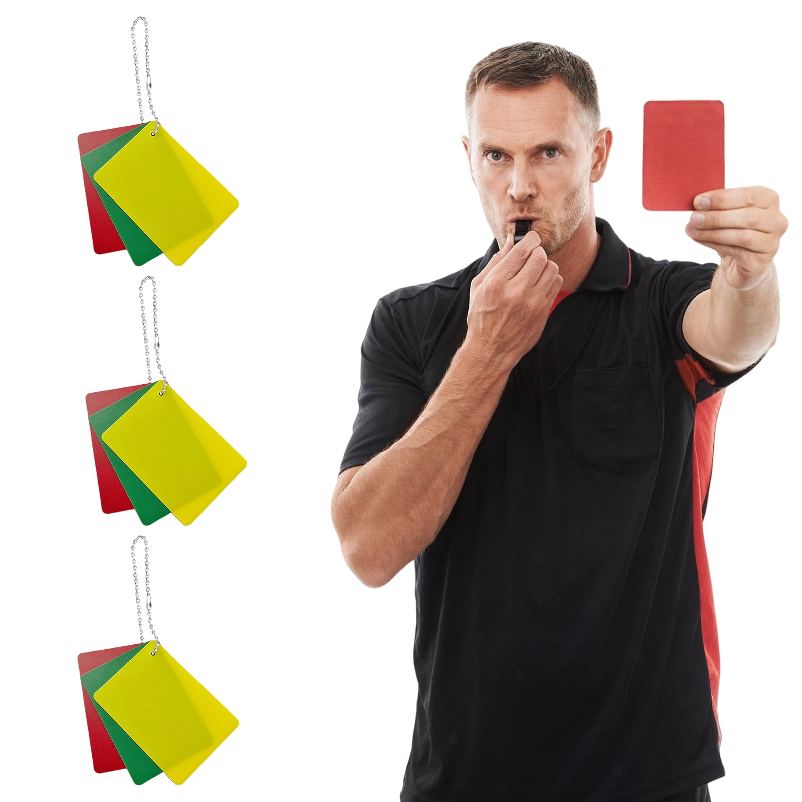 COOLHOOD 3set Football Warning Ejection Delay Cards Soccer Referee ...
