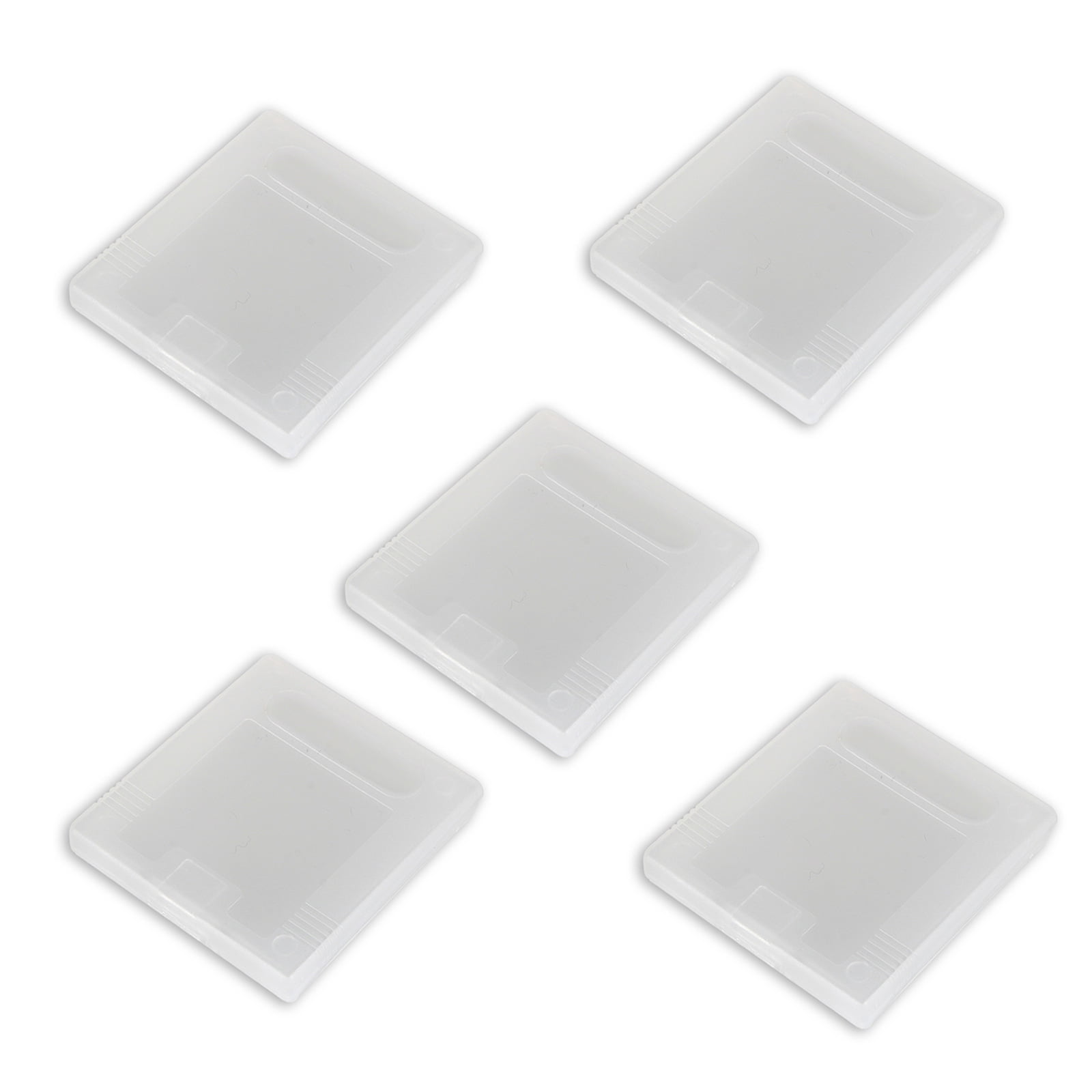 COOLHOOD 5 Pieces Game Card Cases Clear Cartridge for Color Console ...