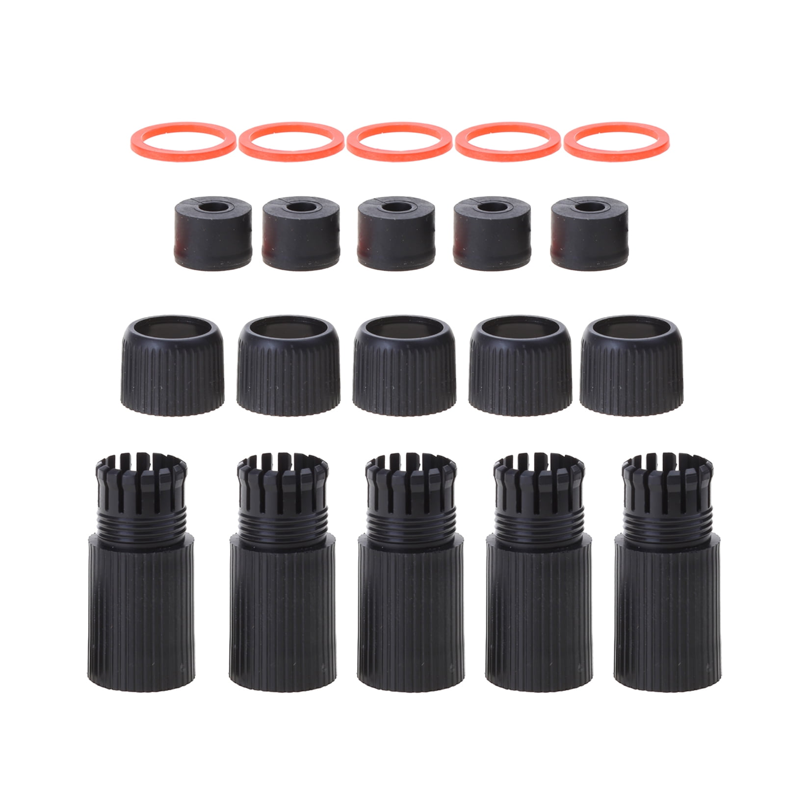 COOLHOOD 5PC RJ45 Couplers IP67 Ethernets Networks Cable Connectors ...