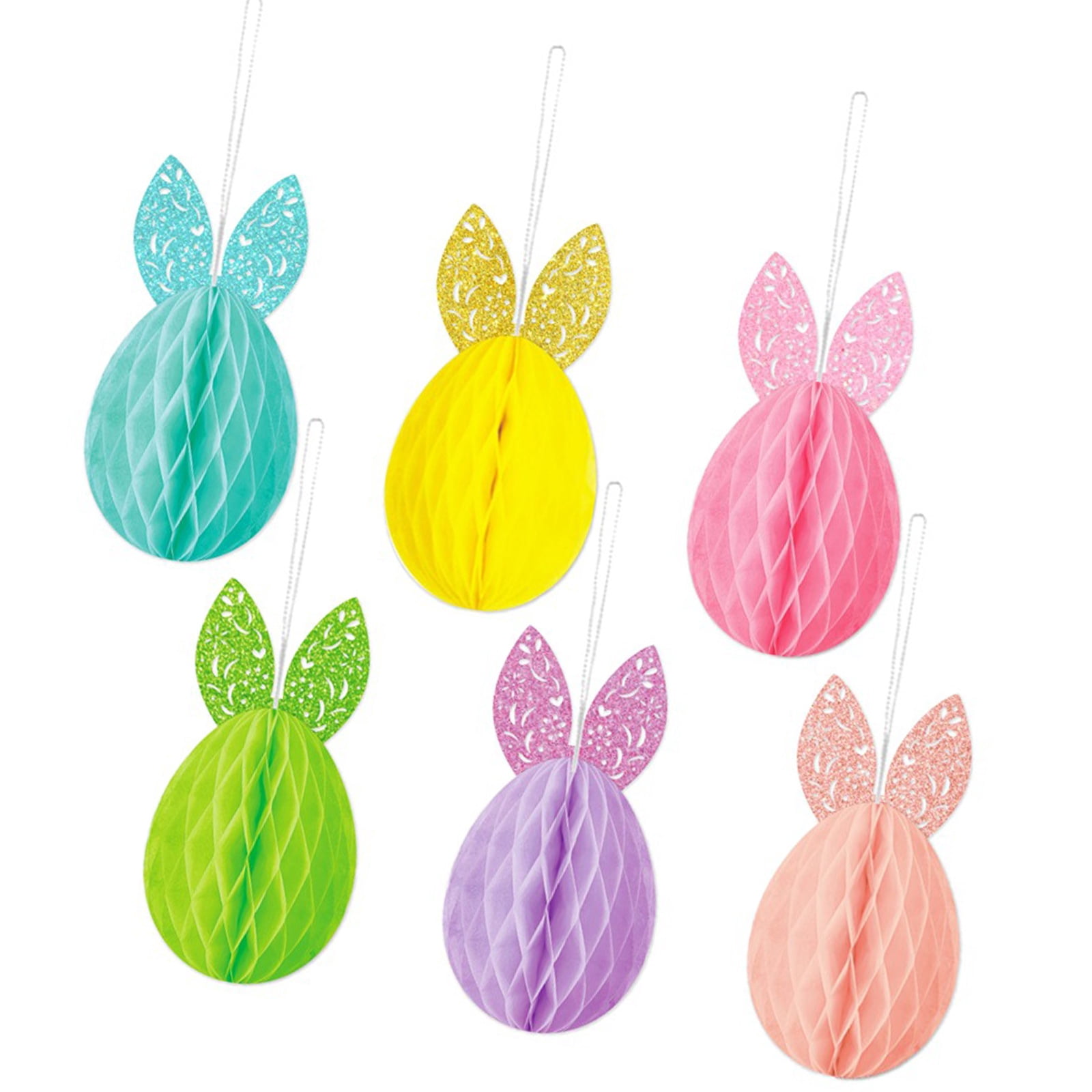 COOLHOOD 6Pcs Multipurpose Easter Themed Ball Decorations Easy To ...
