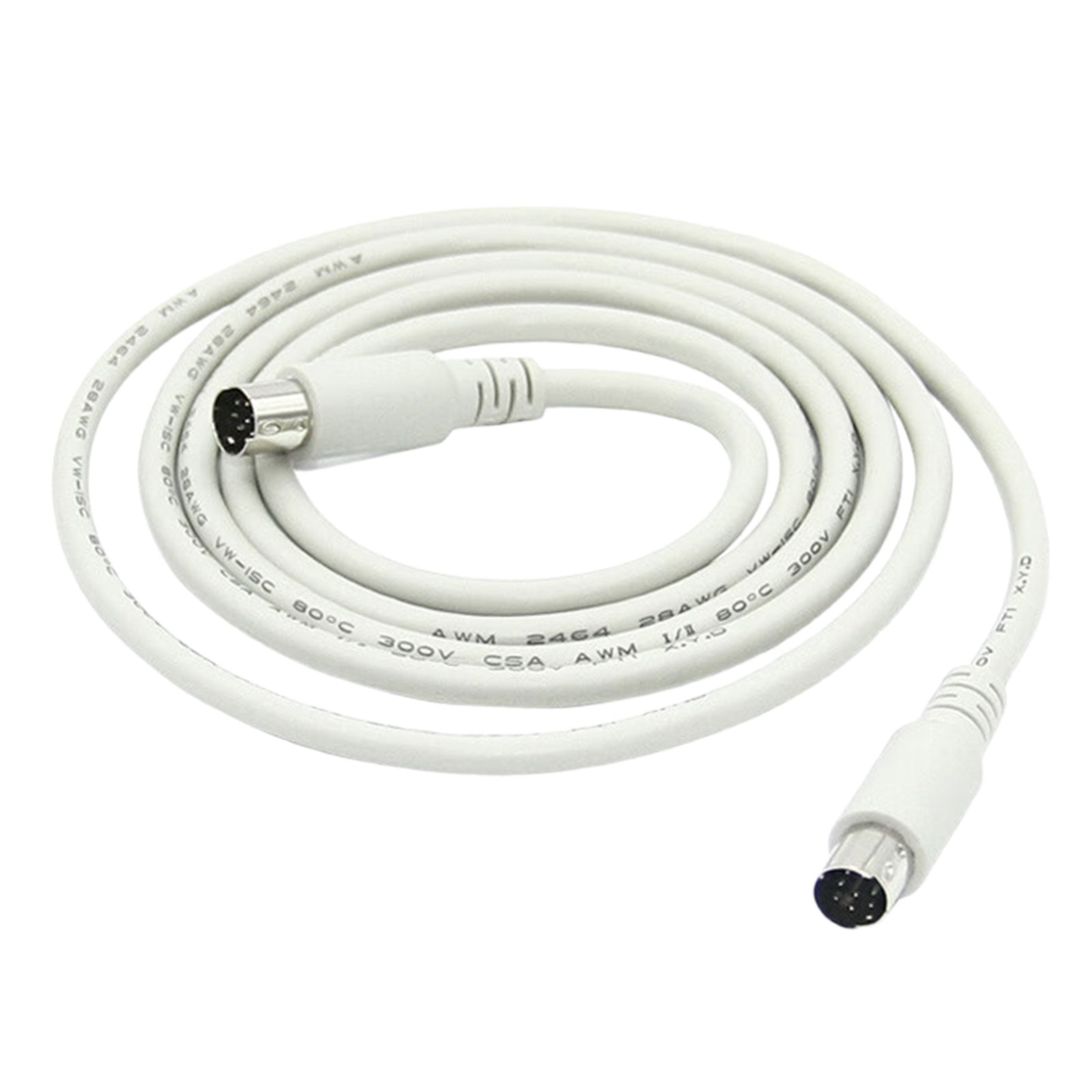 COOLHOOD 8PIN DIN Cable 8PIN Extension Cord 8Pin DIN Male to Male ...