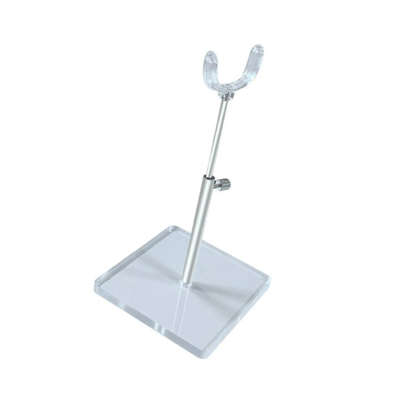 COOLHOOD Adjustable Height Doll Display Stand With Sturdy Crotch Base ...