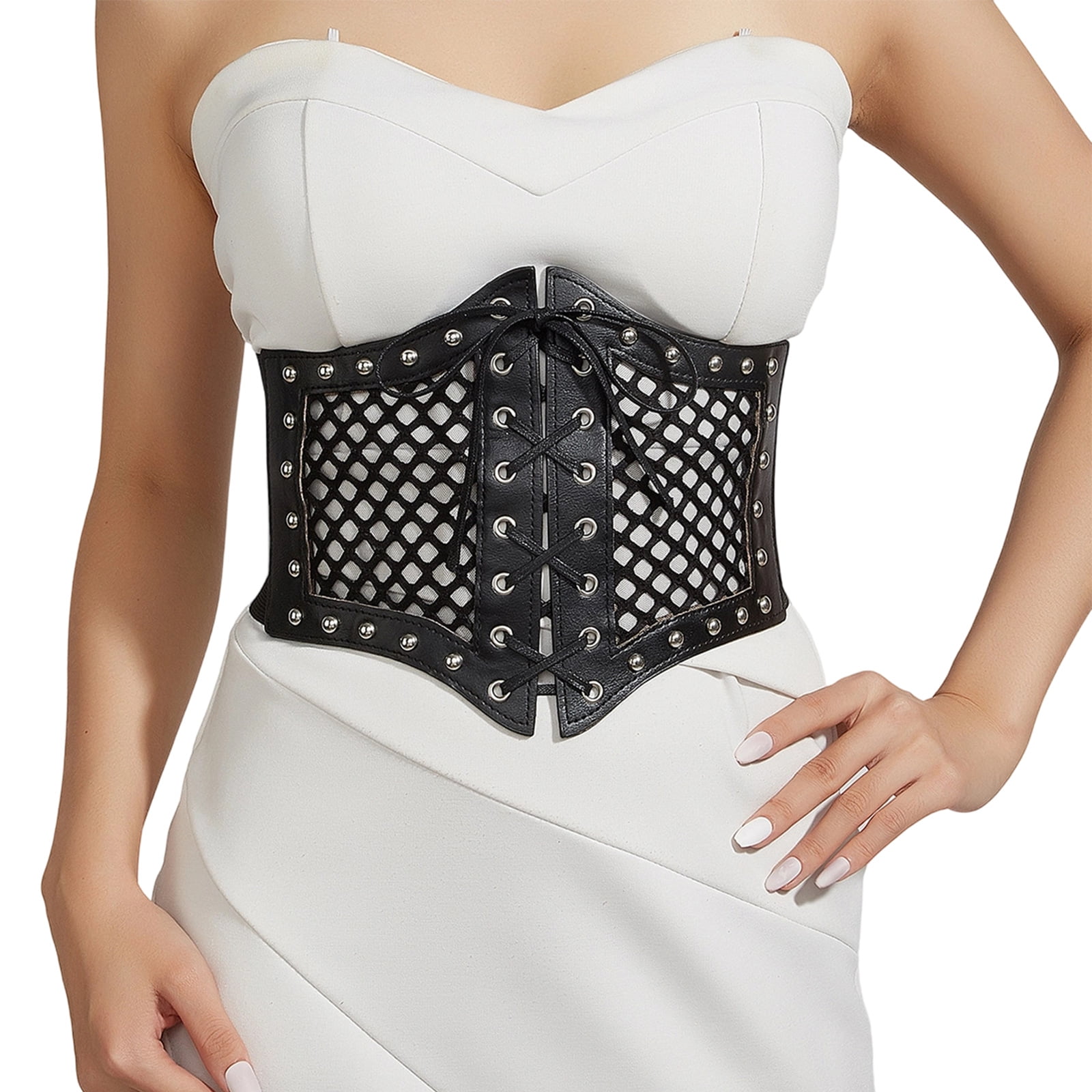 COOLHOOD Adjustable Waist Cincher Belt Elastic Stretch Belt For Daily ...