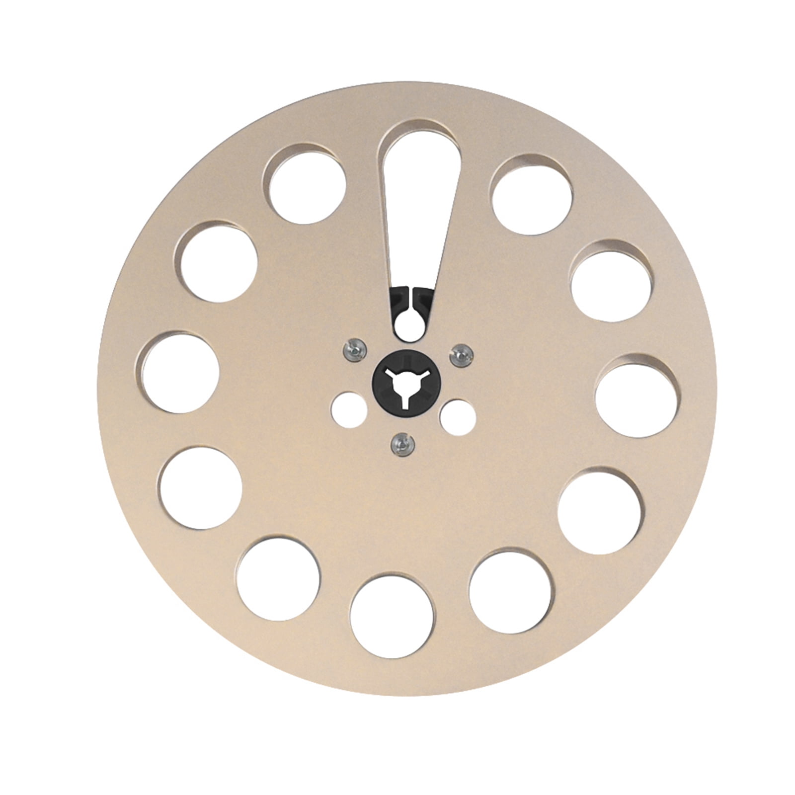 COOLHOOD Aluminum 7Inch Reel to Reel Tape Empty Tape Reel with 11 Holes ...