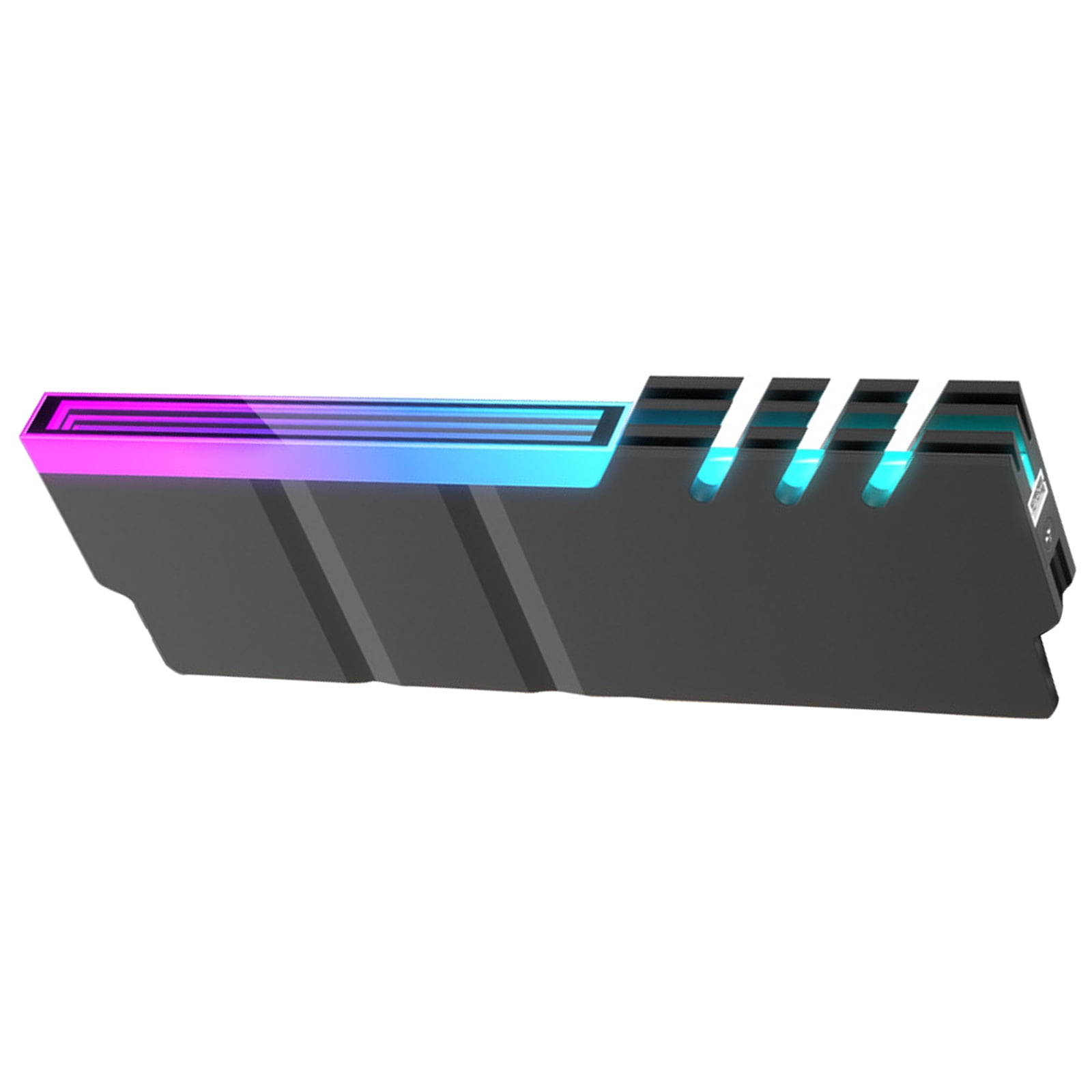 COOLHOOD Aluminum Alloy Memory Coolers with 5V ARGB Lighting for DDR4 ...
