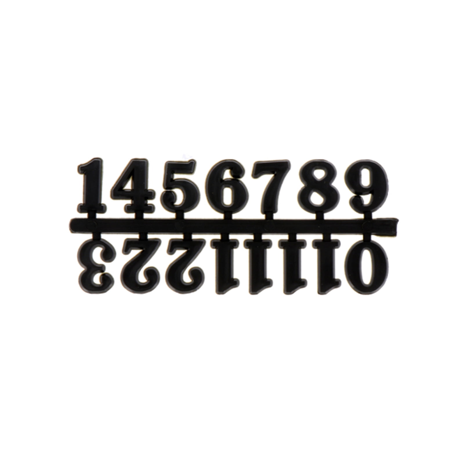 COOLHOOD Arabic Numerals Roman Numerals Wall Clock Removable Art Decal ...