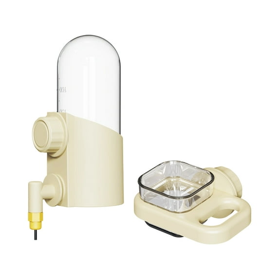 COOLHOOD Automatic Bird Water Dispenser and Food Bowl For Parrots ...