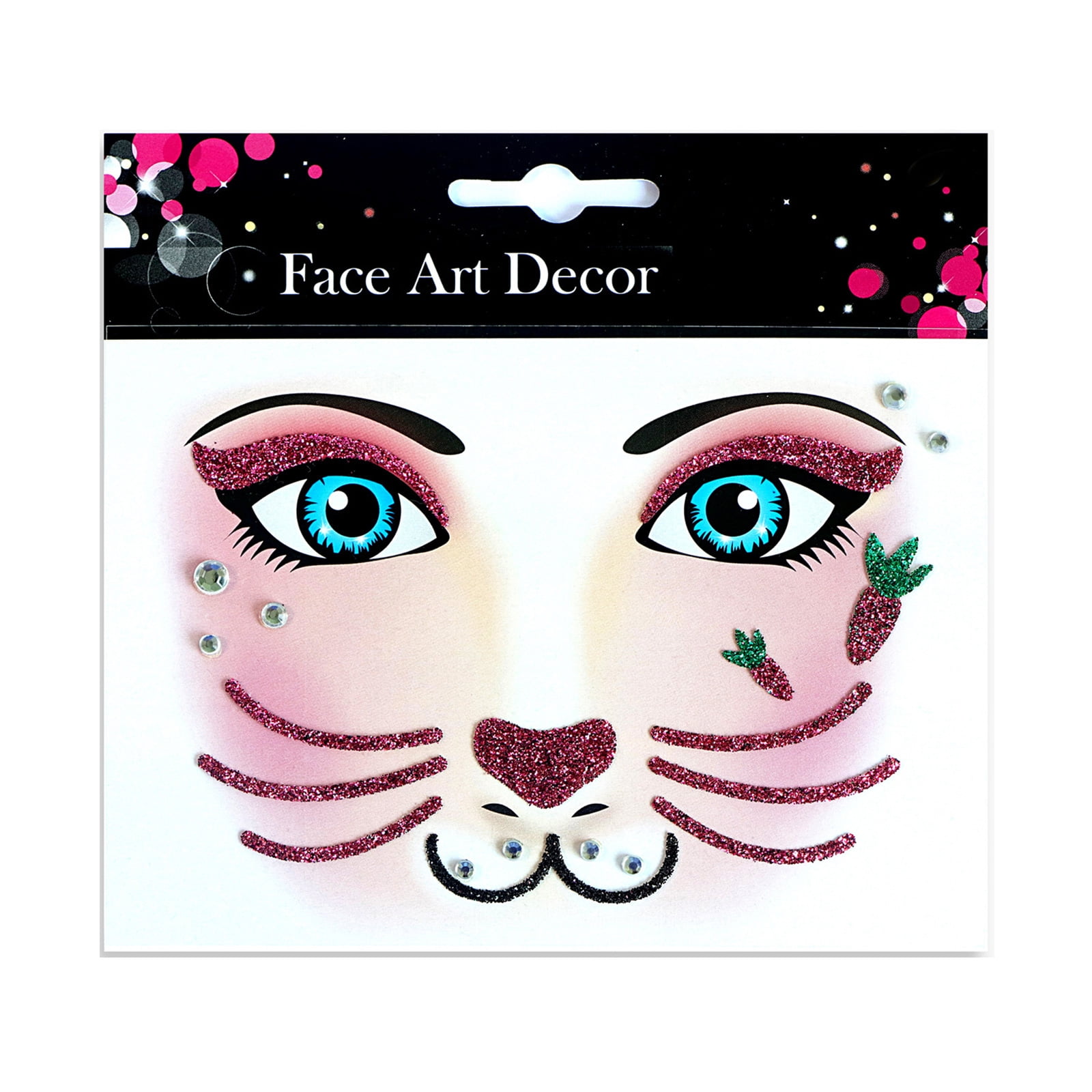COOLHOOD Blingbling Makeup Sticker Face for Festival Raves Outfit for ...